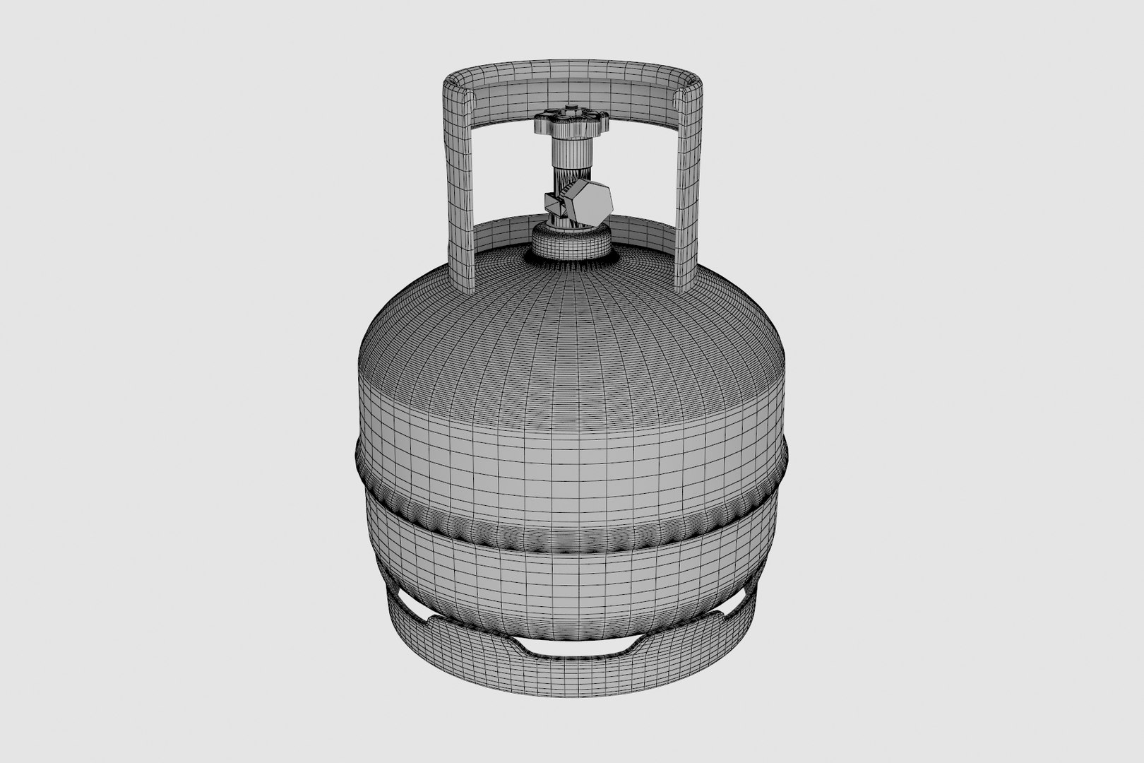 Gas Cylinder 3D Model - TurboSquid 1174572