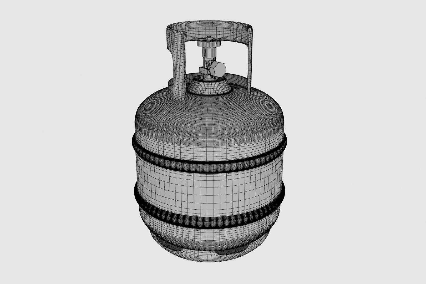 Gas Cylinder 3D Model - TurboSquid 1174572