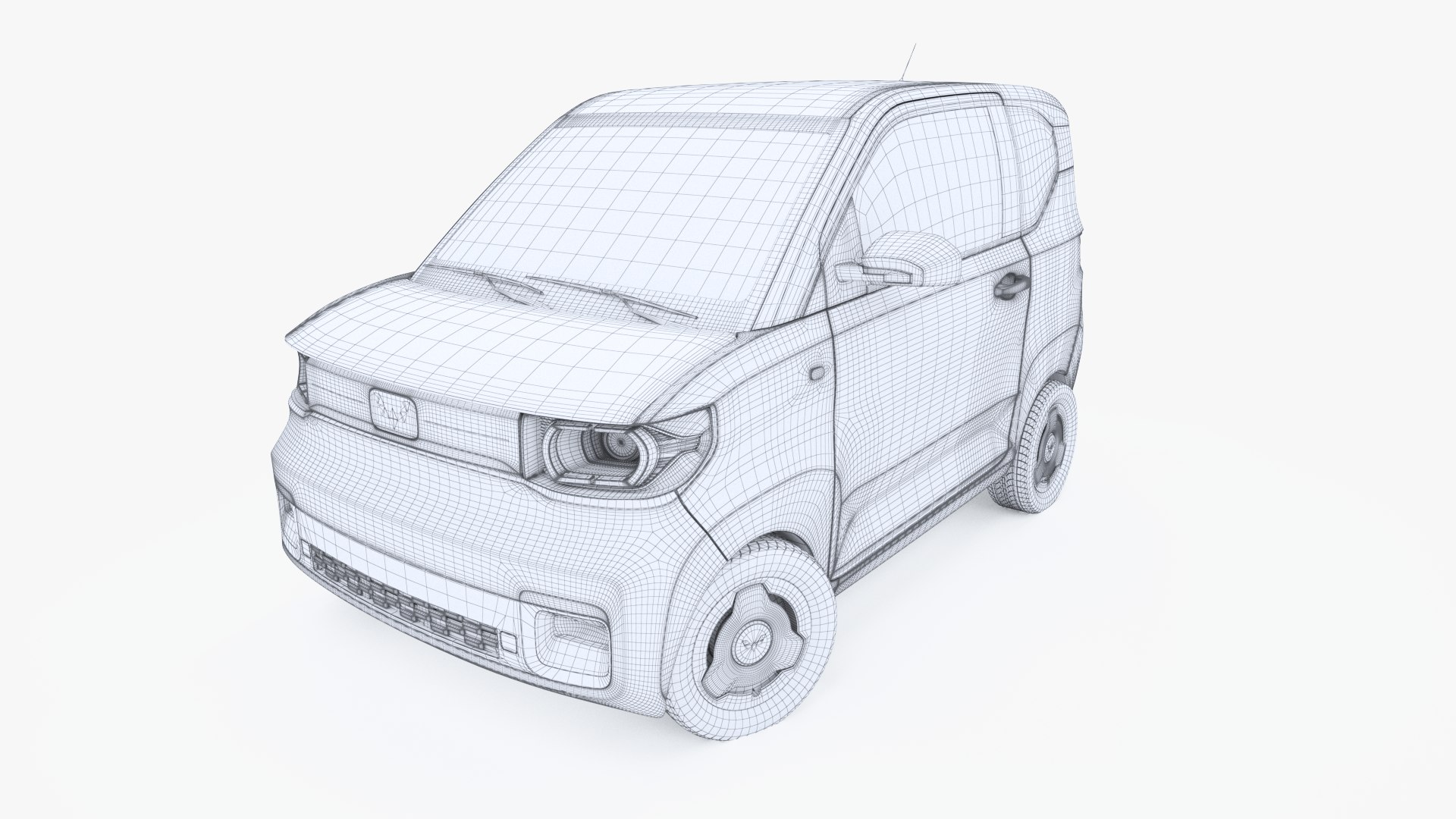 3D 2023 Wuling Hongguang Mini EV Macaron Model - TurboSquid 2143340
