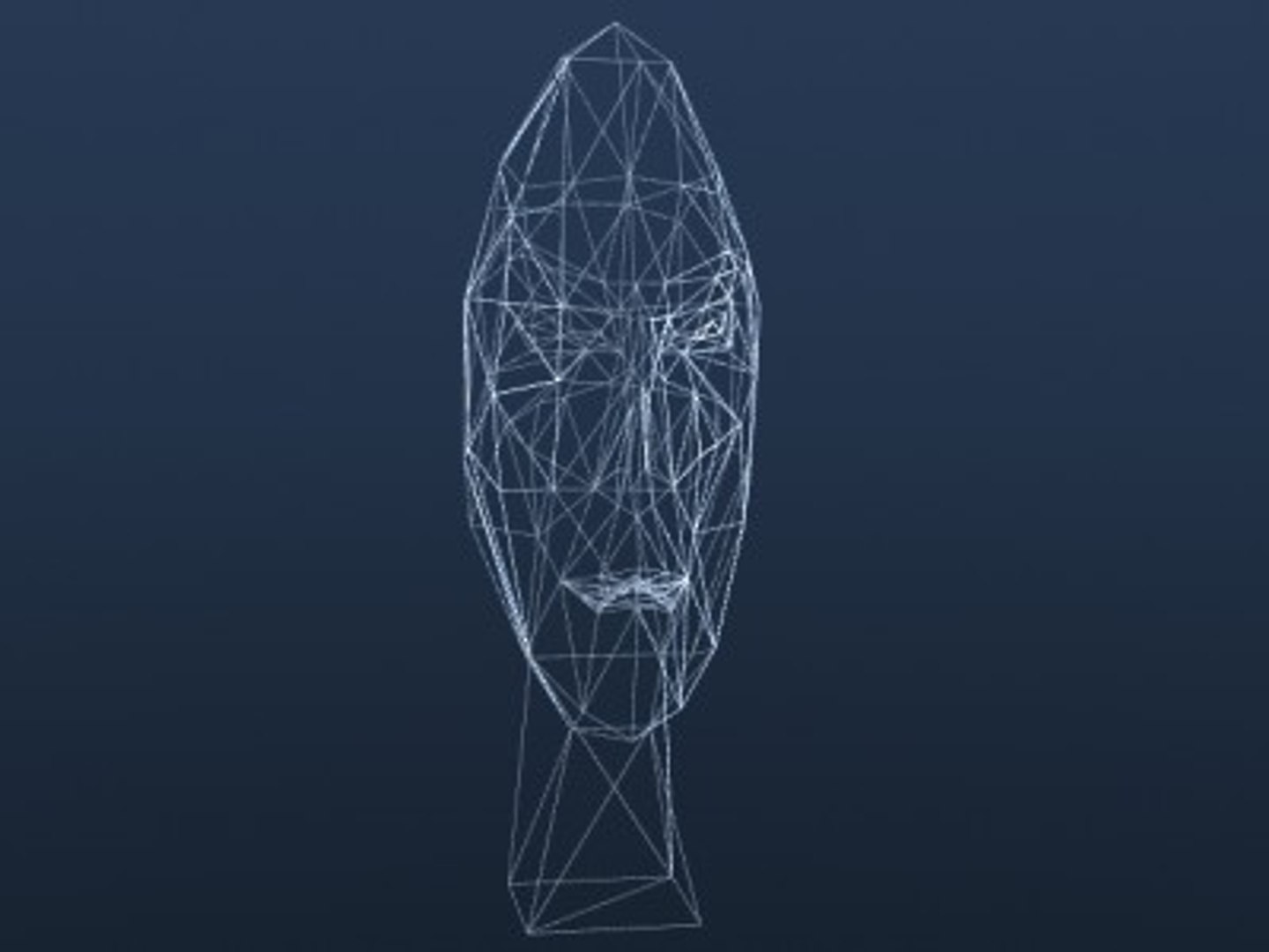 face death 3d model