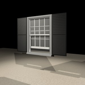 Double Hung Window 3D Models for Download | TurboSquid