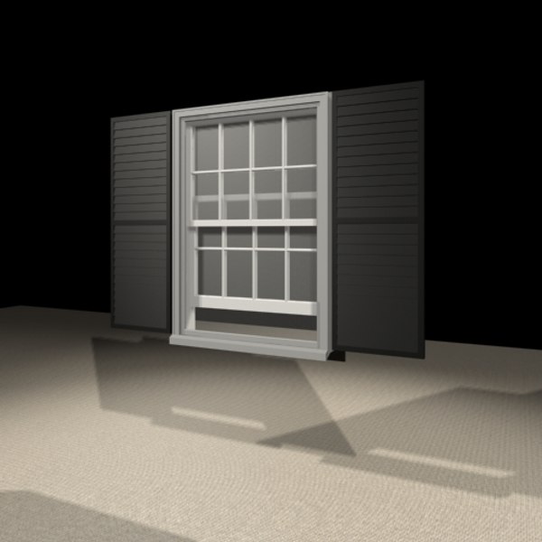 Double Hung Window 3D Models for Download | TurboSquid