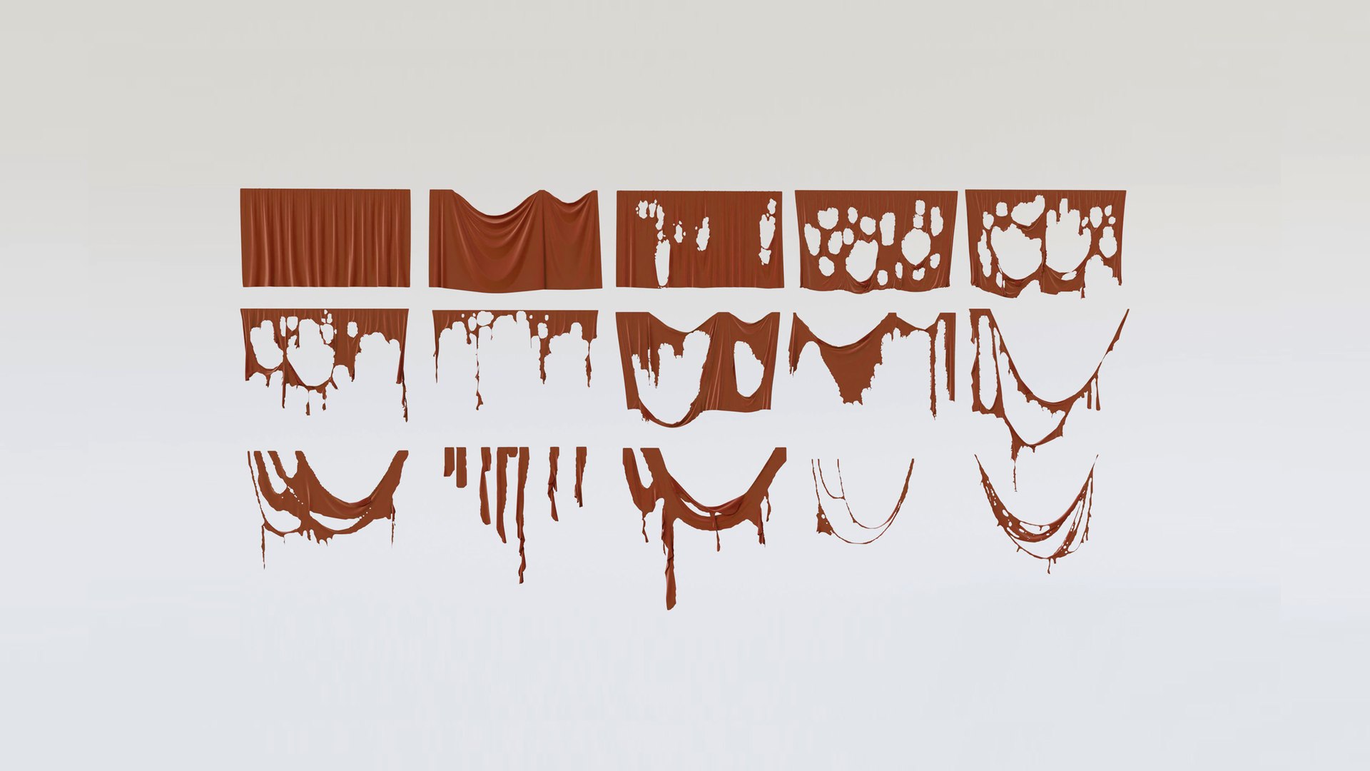 Torn Rags 1 Model - TurboSquid 1958777