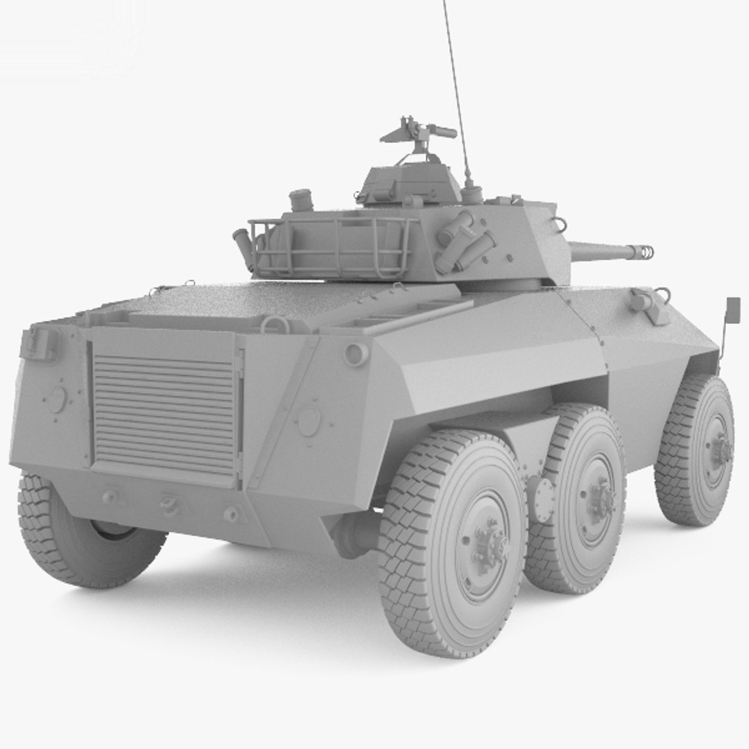 3D Ee-9 Cascavel Ee Model - TurboSquid 1517352