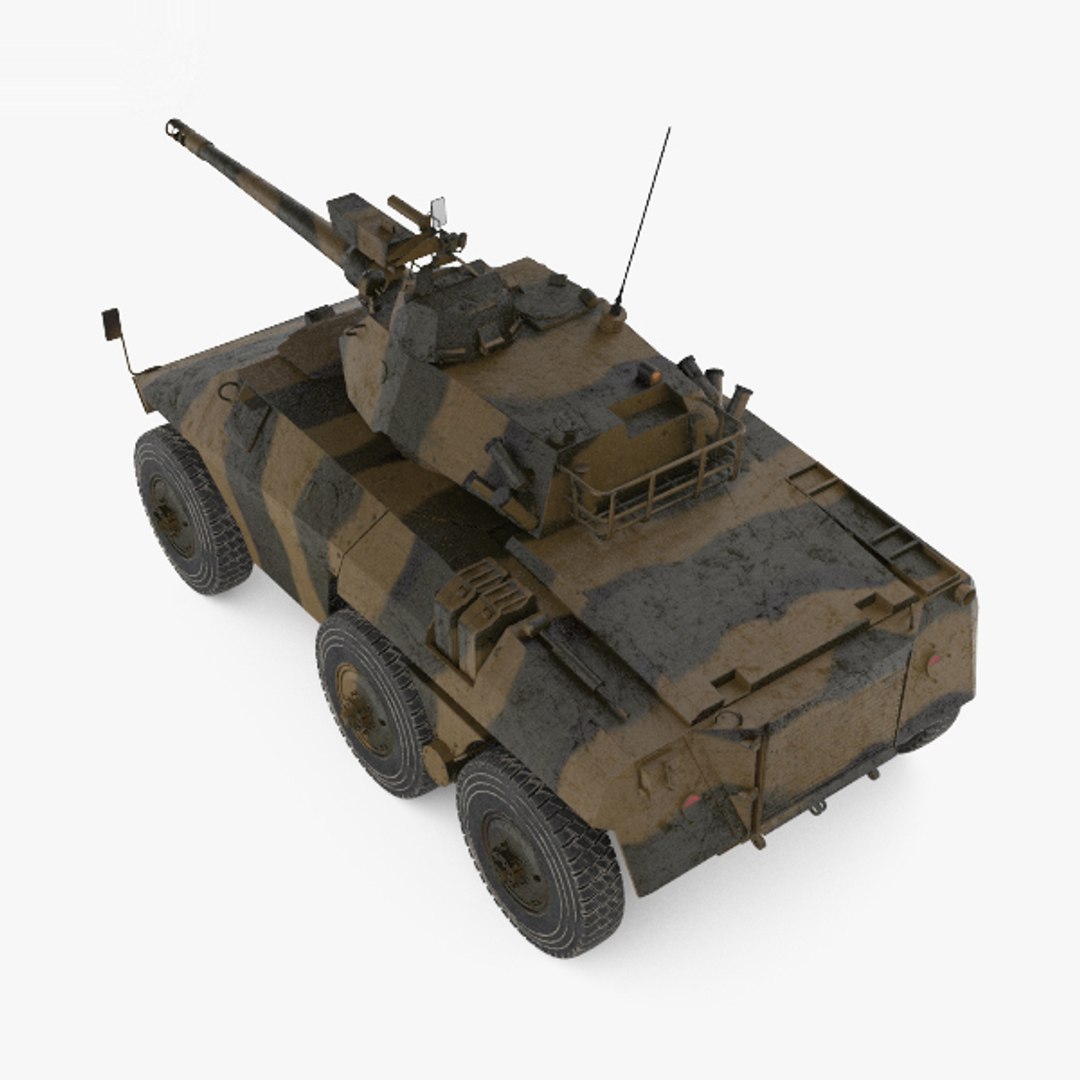 3D Ee-9 Cascavel Ee Model - TurboSquid 1517352