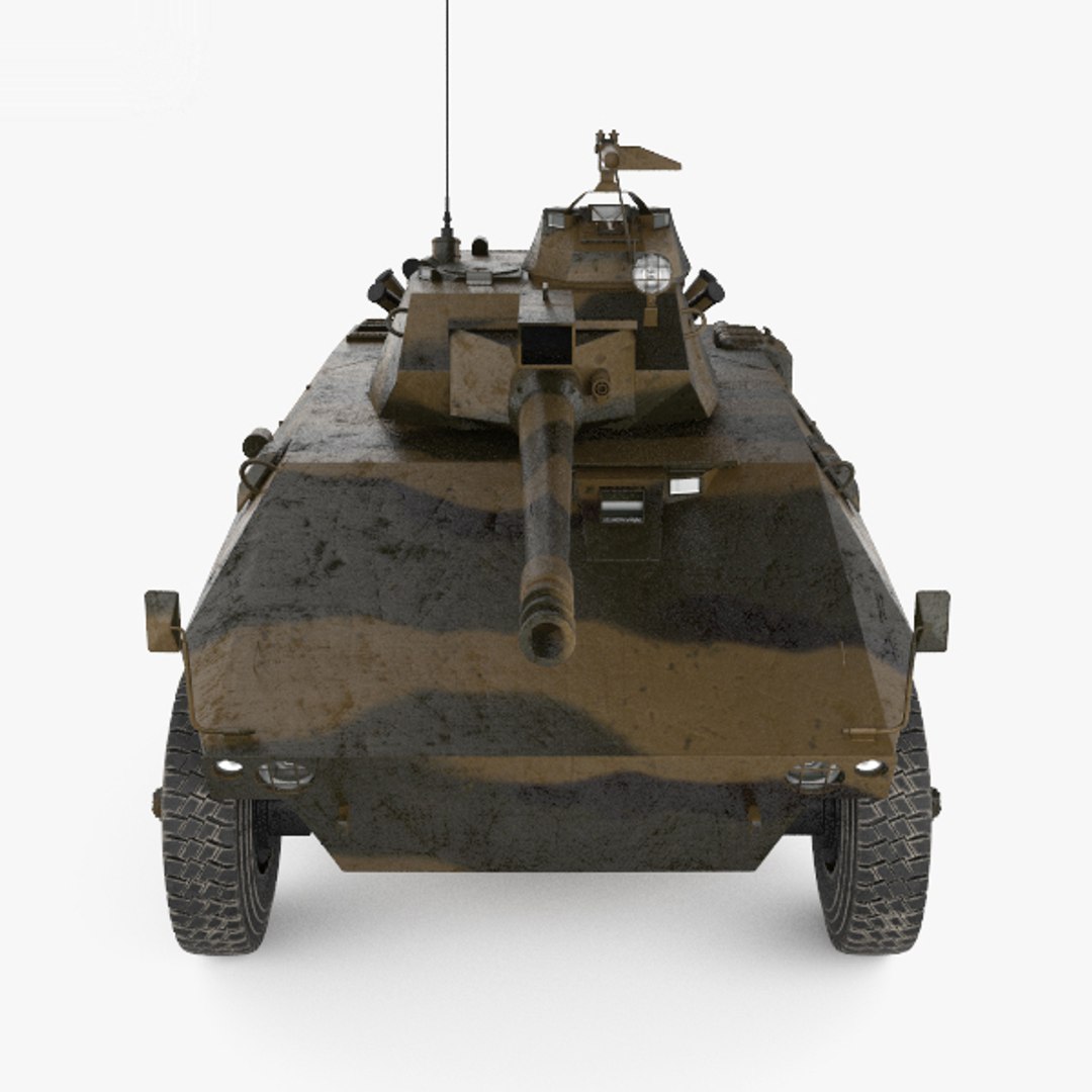 3D Ee-9 Cascavel Ee Model - TurboSquid 1517352