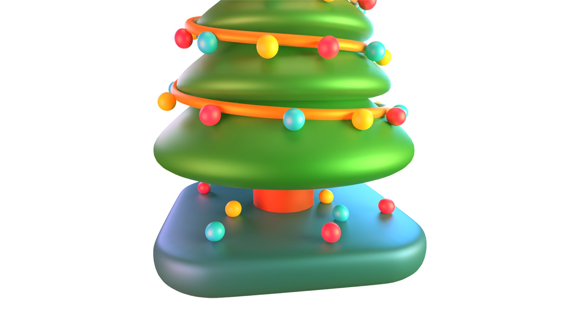 3D Model Christmas Tree Stylized 3d Model - TurboSquid 2168332