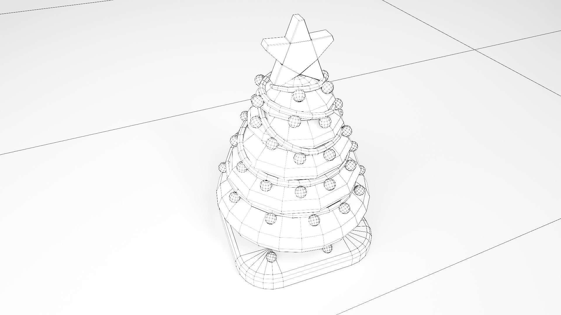 3D Model Christmas Tree Stylized 3d Model - TurboSquid 2168332