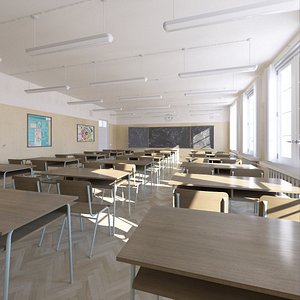 Free 3D School Models | TurboSquid