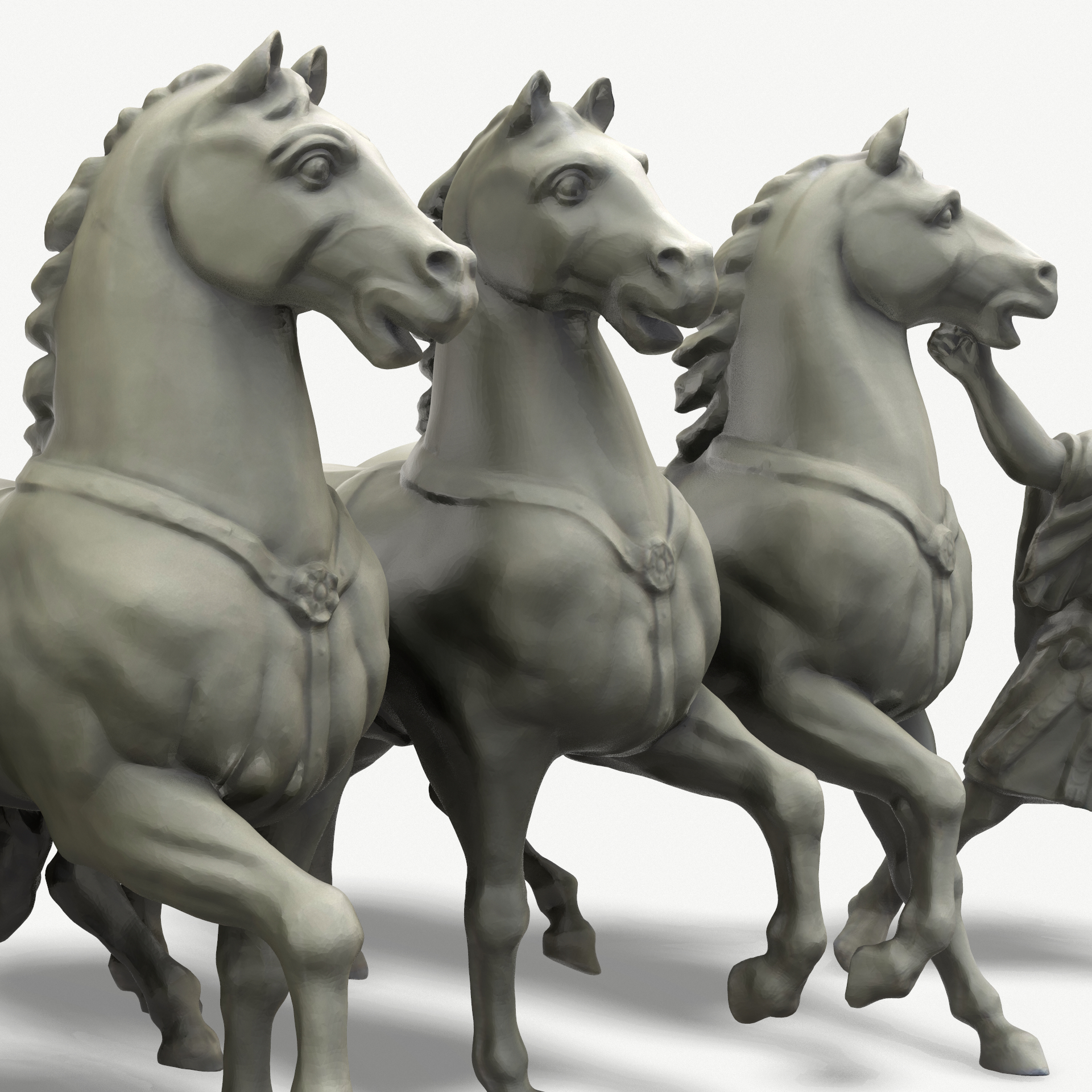 Quadriga chariot 3D model - TurboSquid 1721071