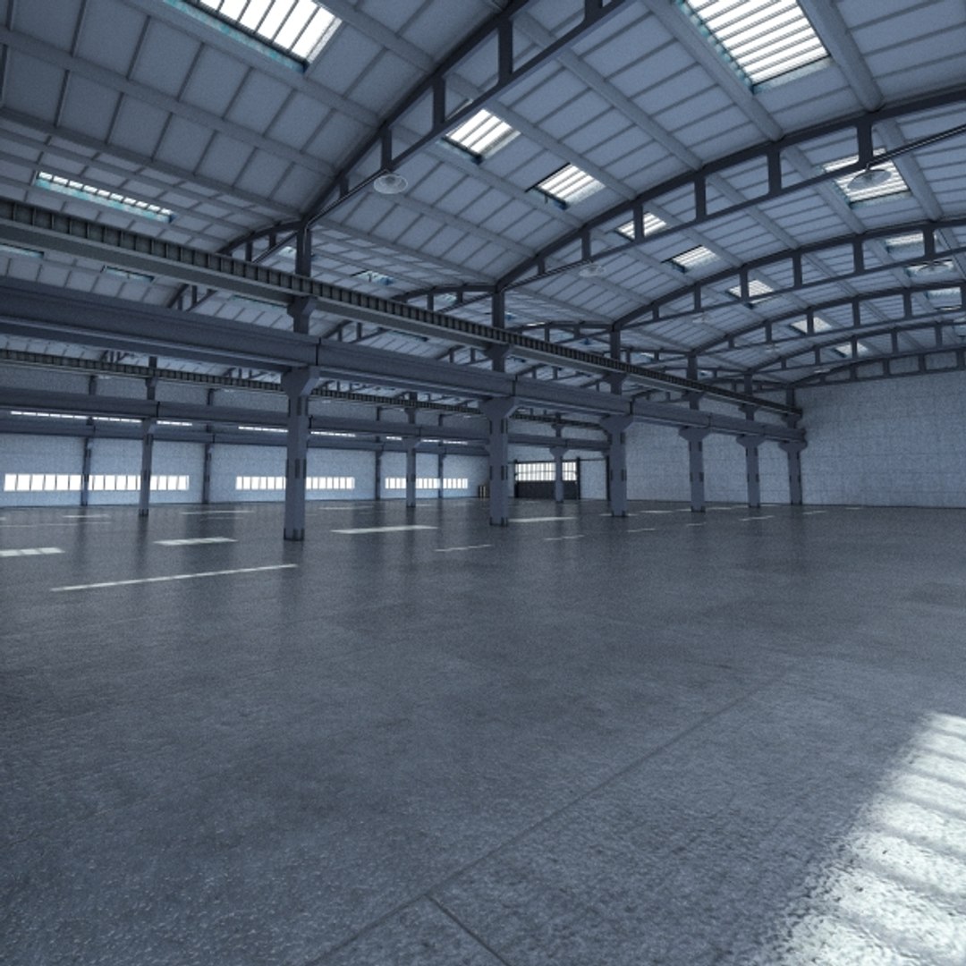 Warehouse 3d Model