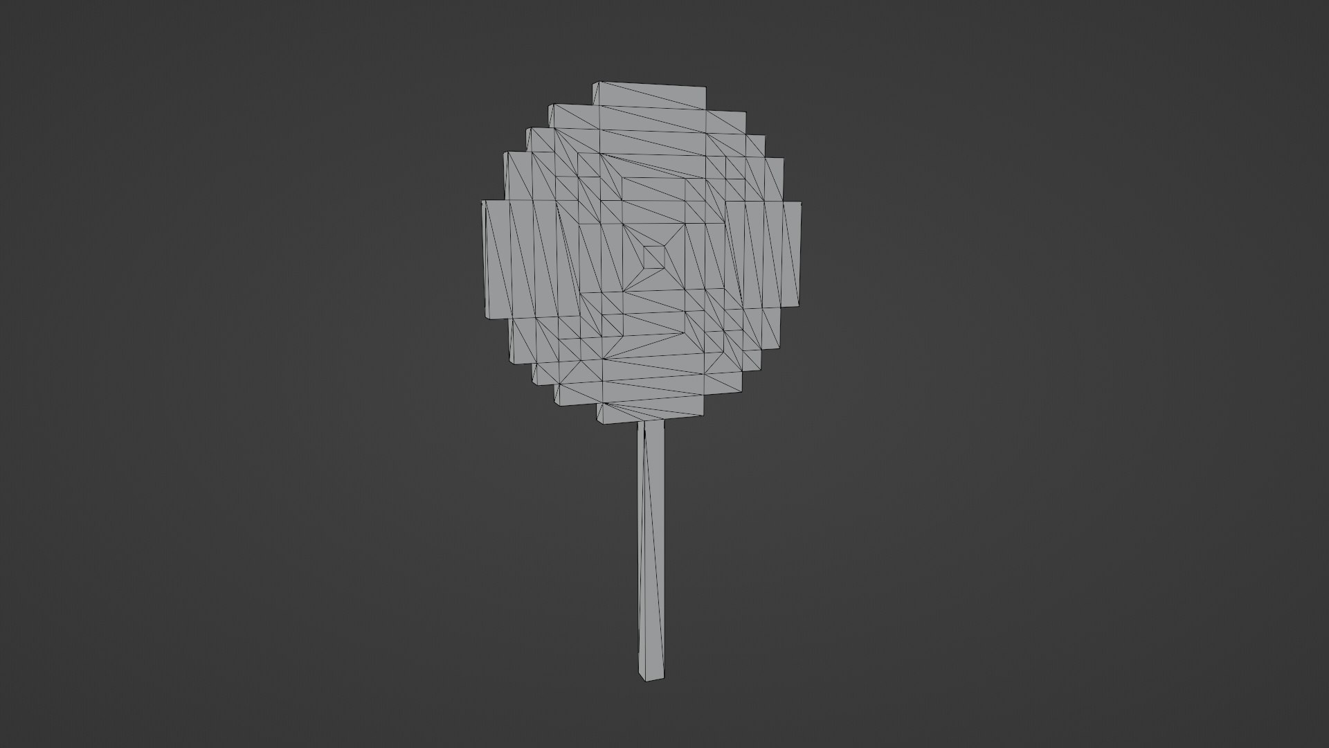 3D Voxel Candy Lollipop Model - TurboSquid 1935238