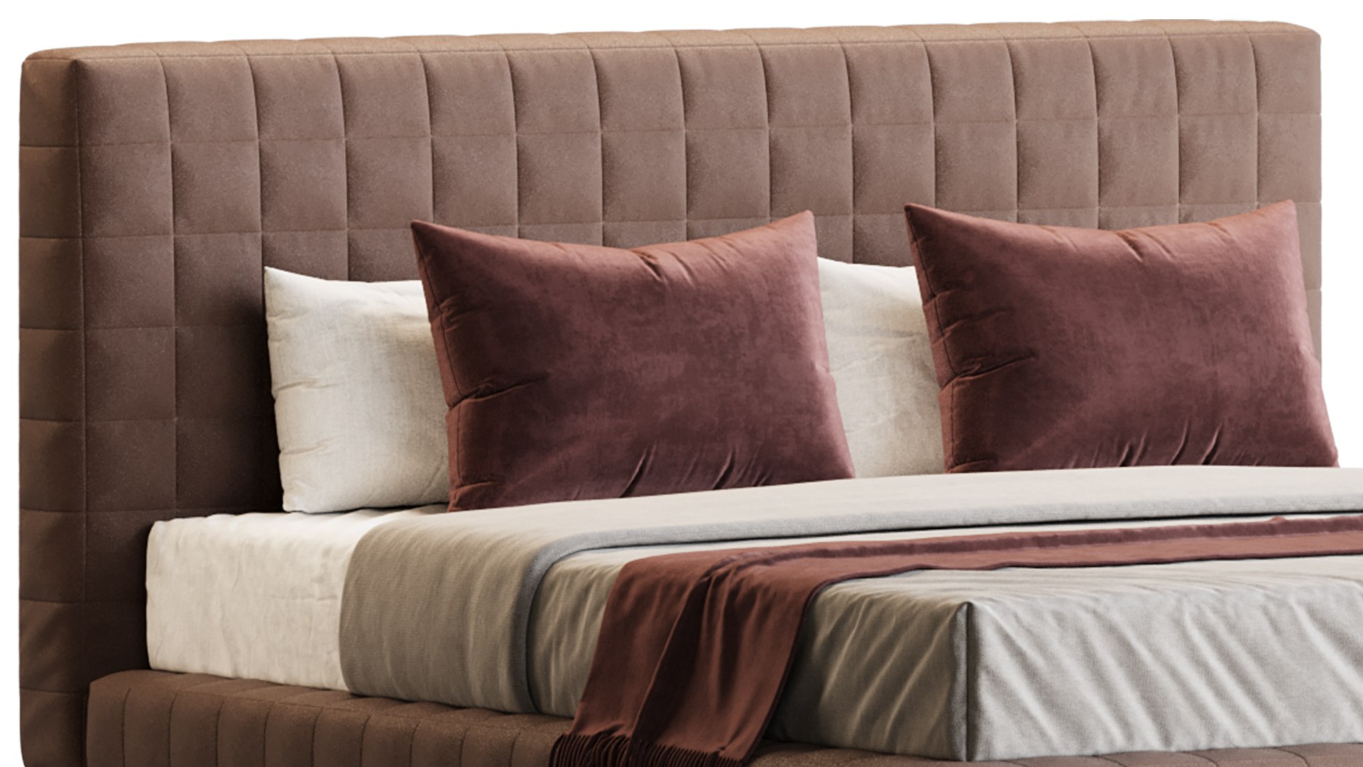 3D Minotti TWIGGY BED Model - TurboSquid 2227941