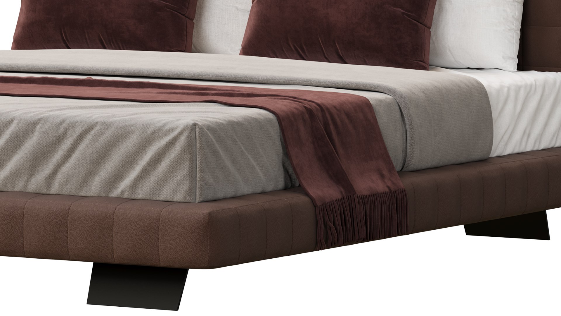 3D Minotti TWIGGY BED Model - TurboSquid 2227941