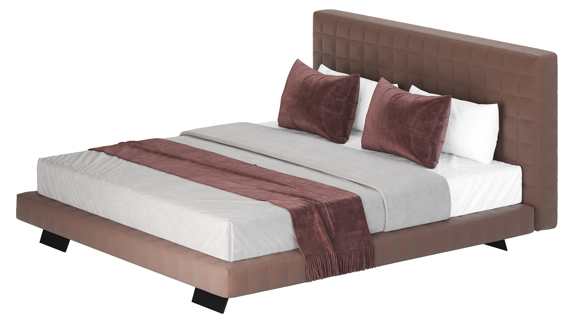 3D Minotti TWIGGY BED Model - TurboSquid 2227941