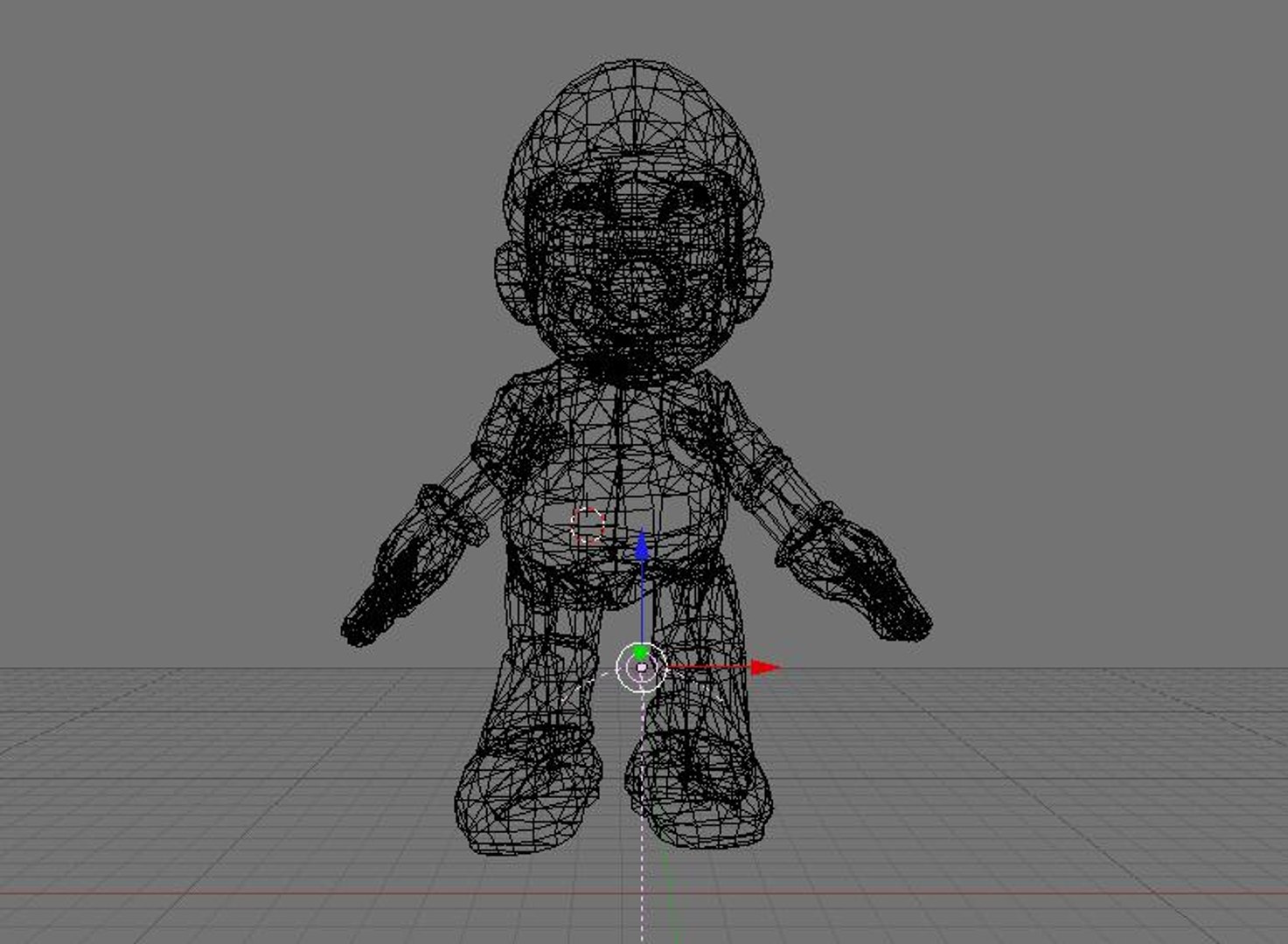 free mario super galaxy 3d model