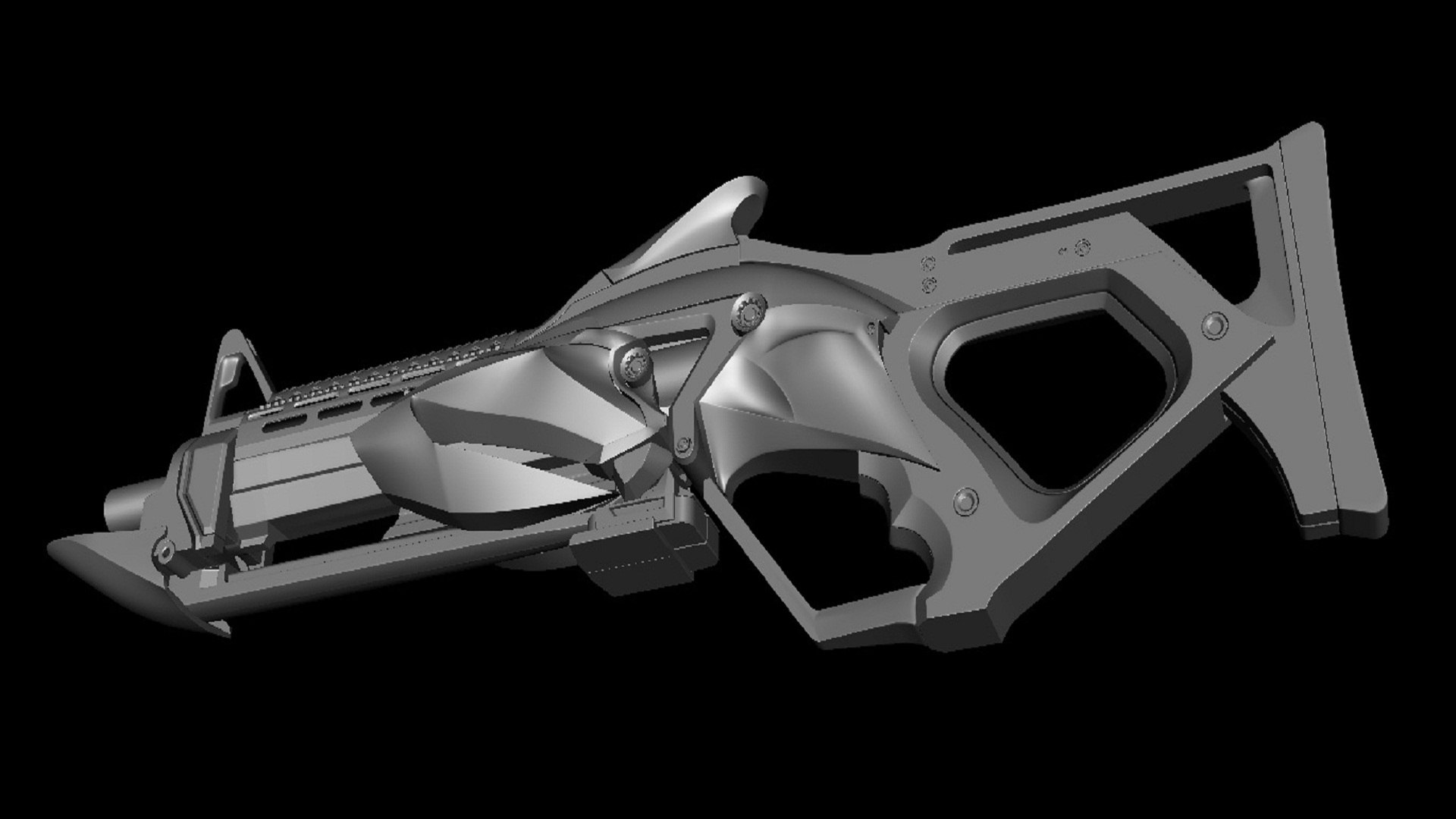 Gun 3D Model 3D Model - TurboSquid 2100059