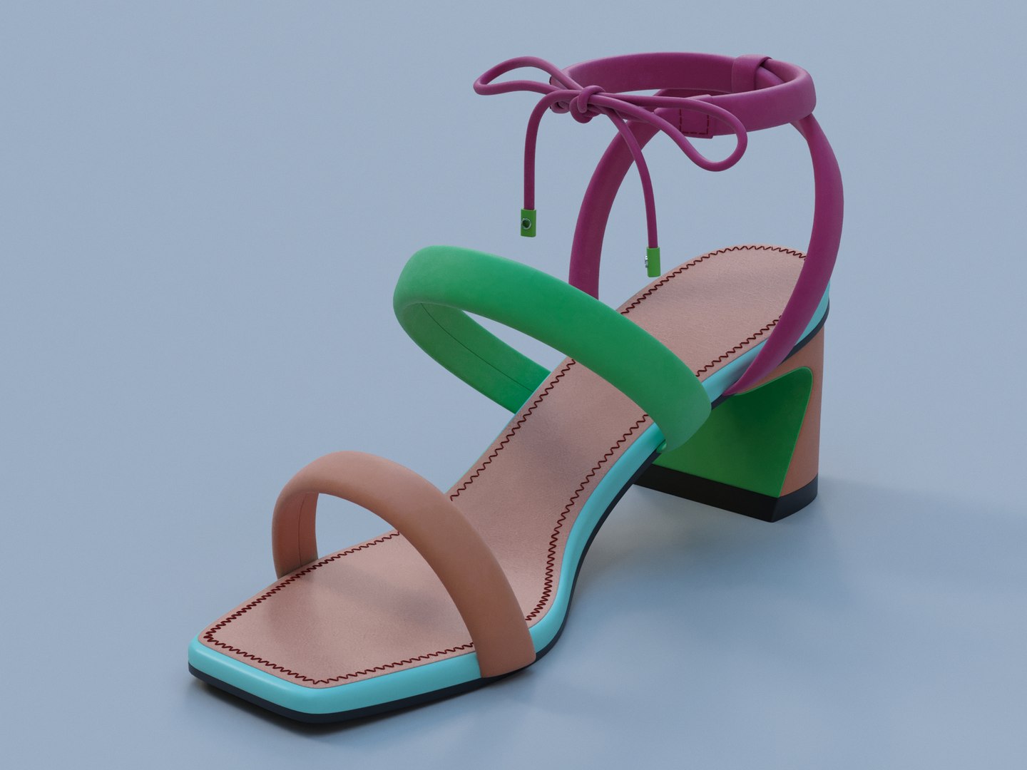 Sandal 3D Model - TurboSquid 1860783