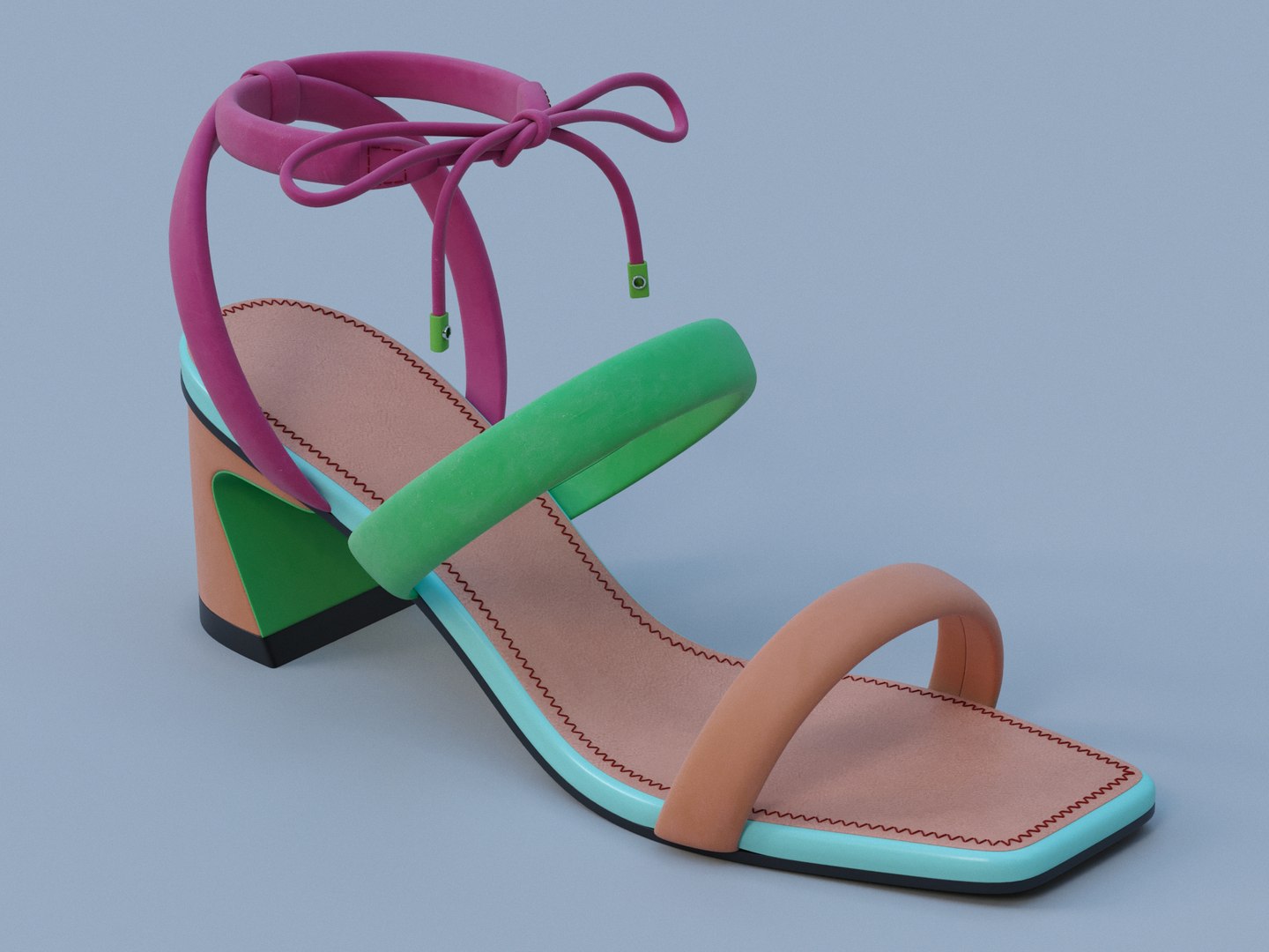 Sandal 3D Model - TurboSquid 1860783