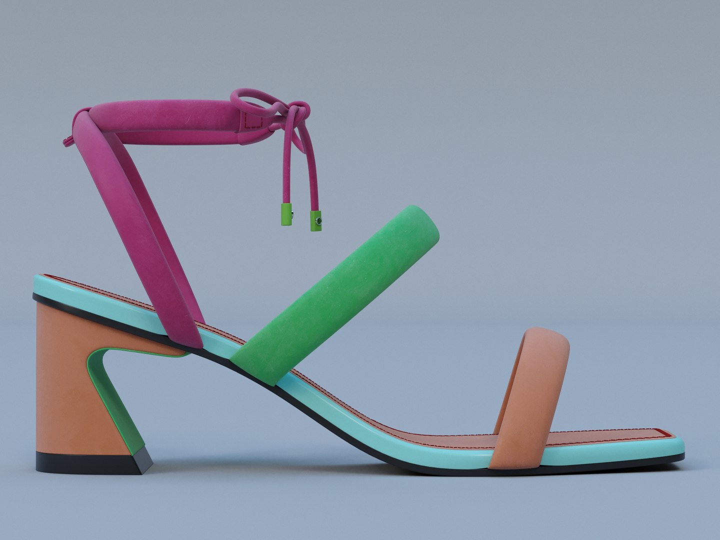 Sandal 3D Model - TurboSquid 1860783