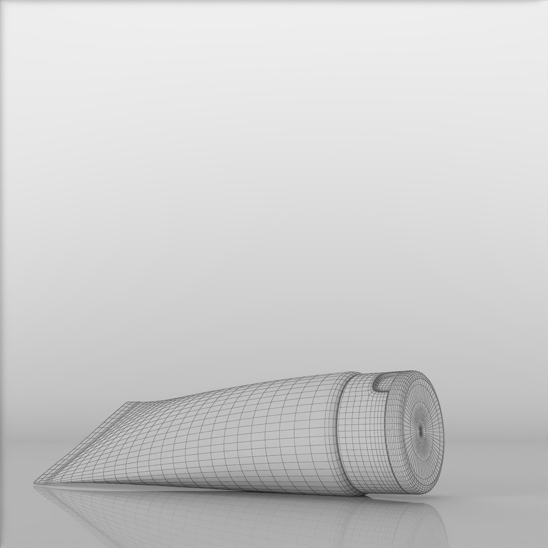 3D Model Cream Tube 3D Model - TurboSquid 2169605