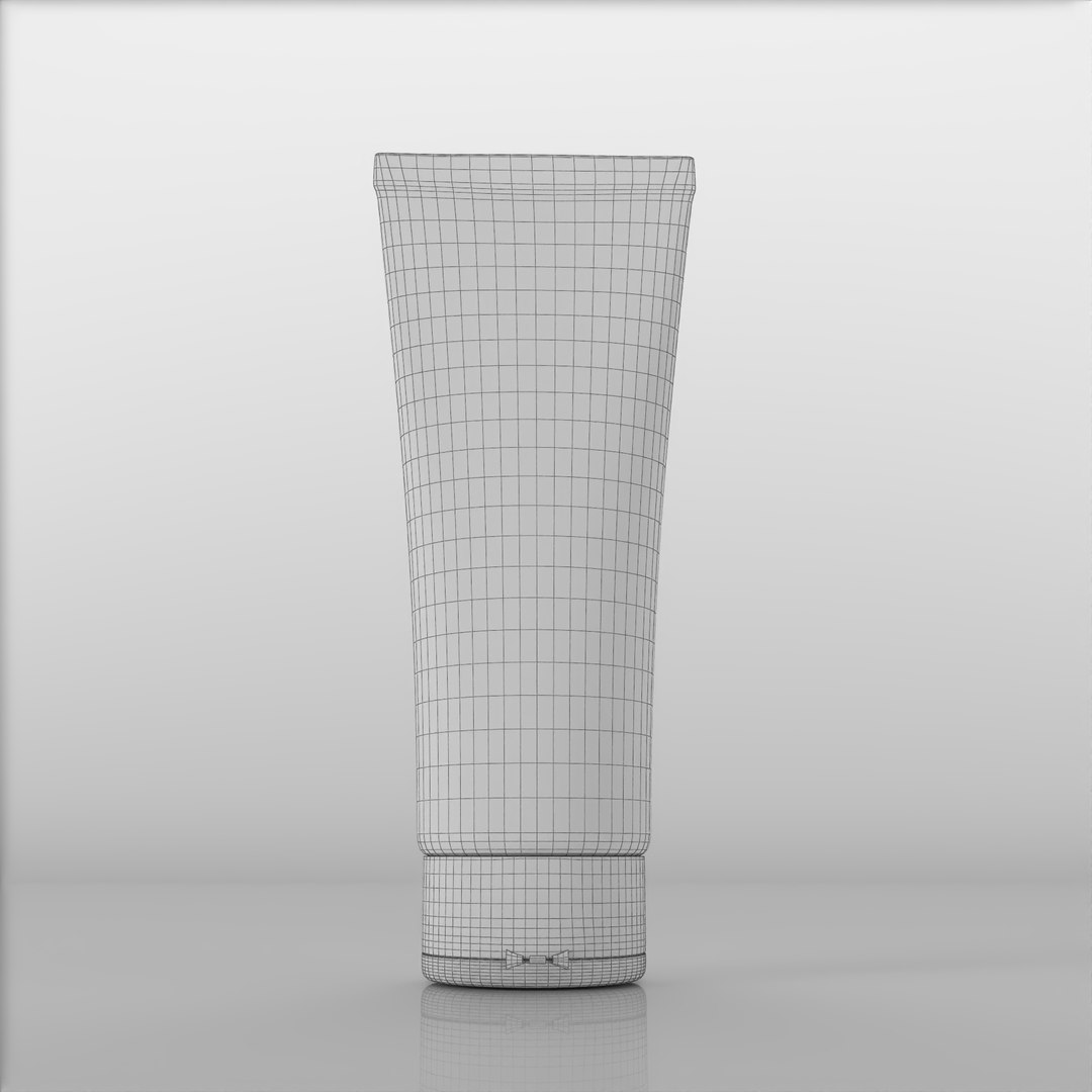 3D Model Cream Tube 3D Model - TurboSquid 2169605