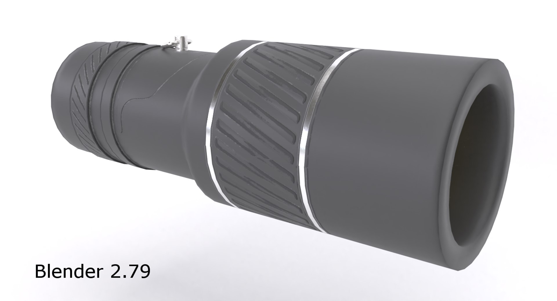 Low-poly monocular 3D model - TurboSquid 1177961