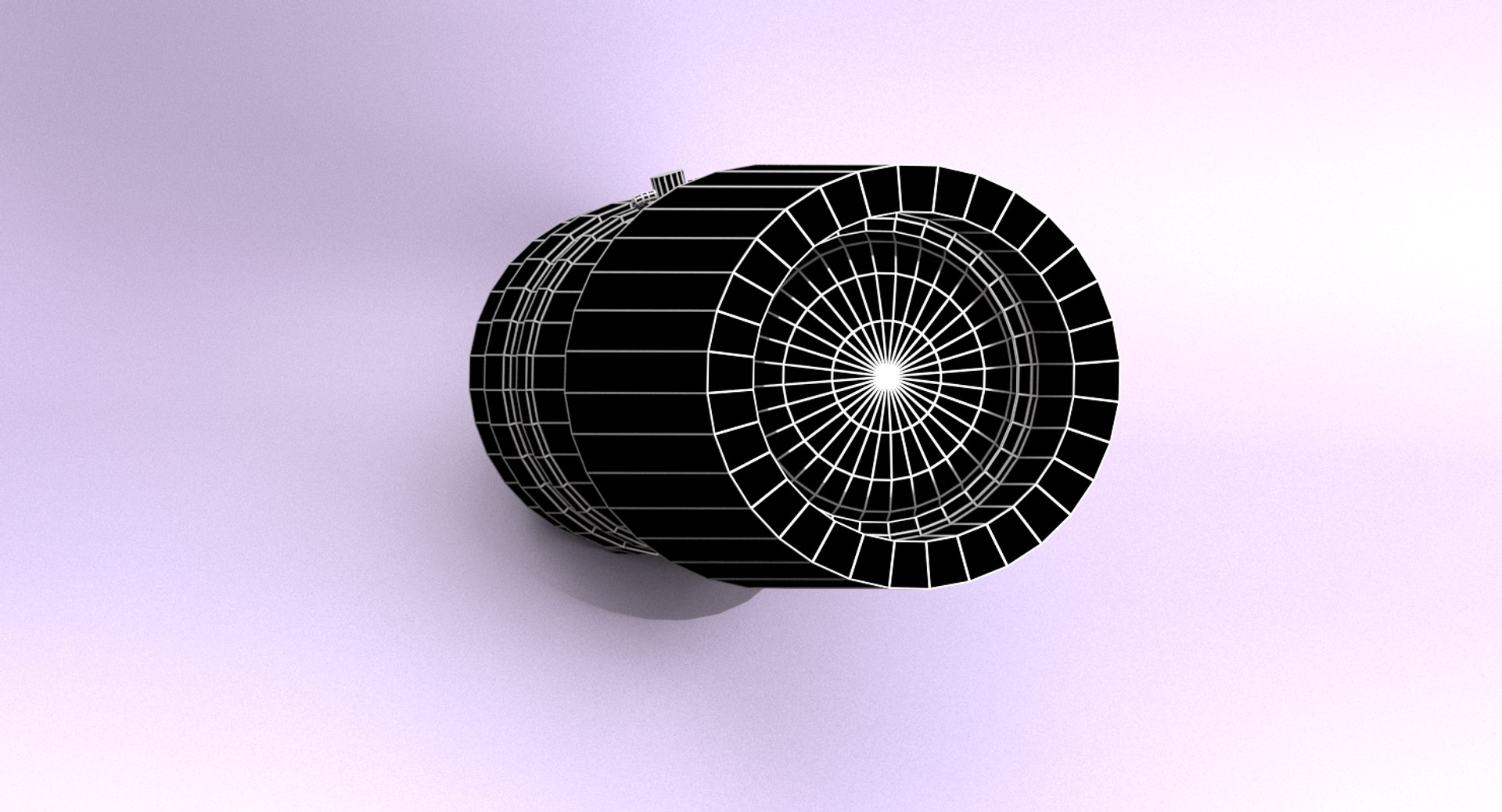 Low-poly monocular 3D model - TurboSquid 1177961