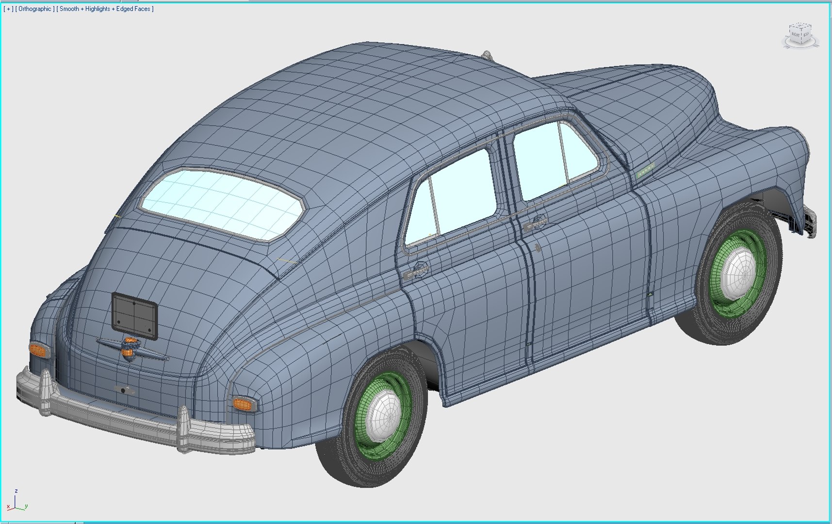 Pobeda 1955 3D model - TurboSquid 1557327