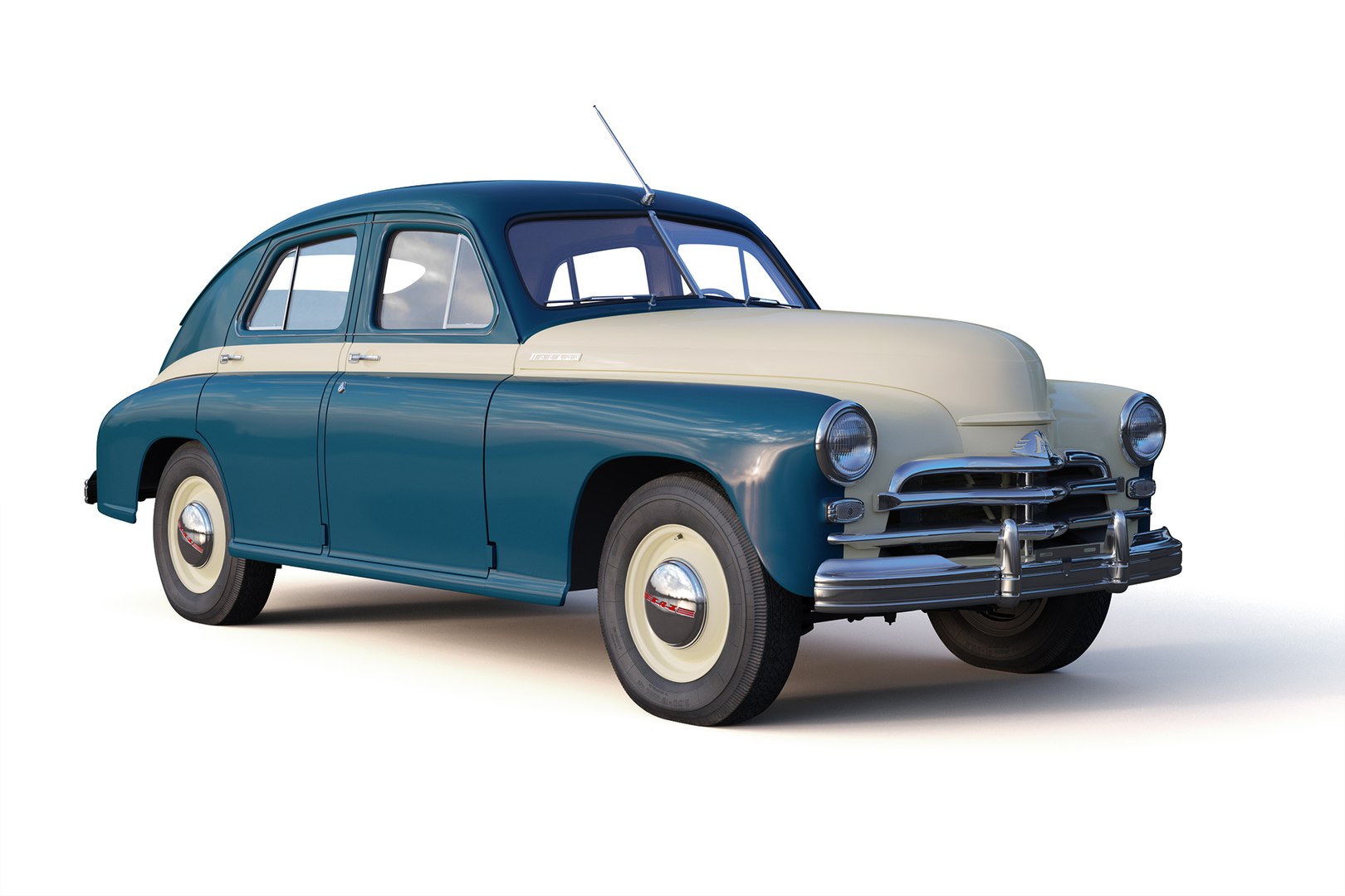 Pobeda 1955 3D Model - TurboSquid 1557327