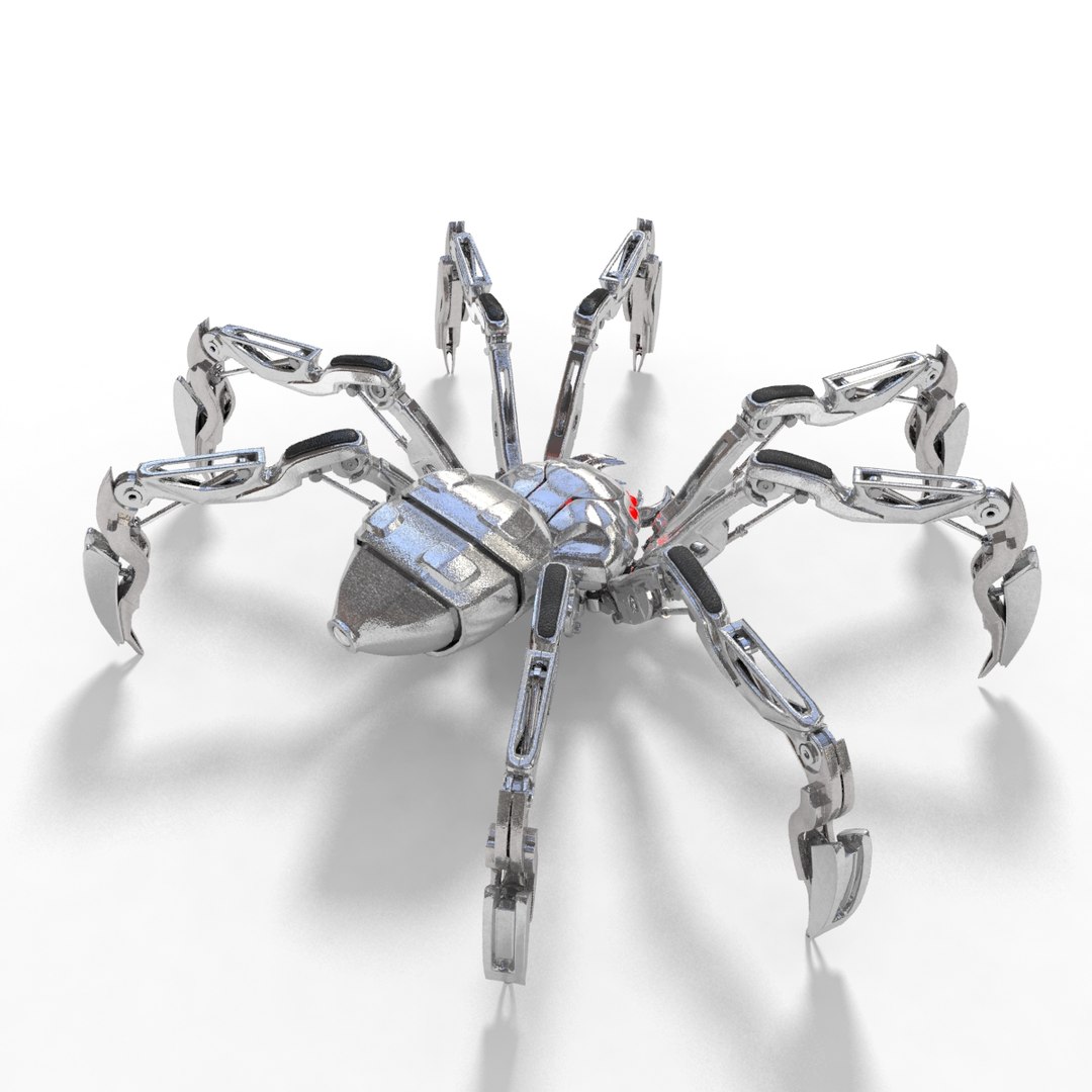3d Model Robot Spider