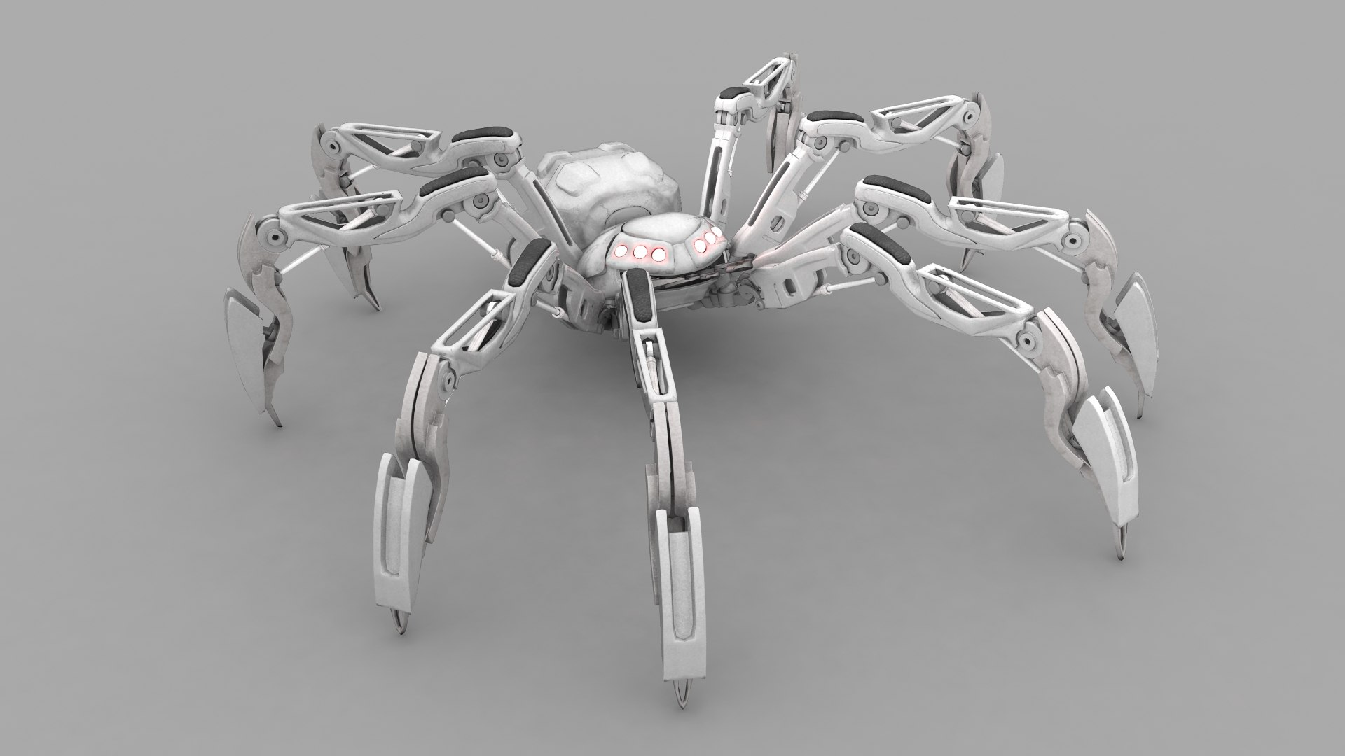 3d Model Robot Spider