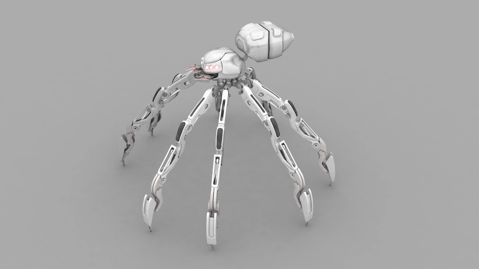 3d Model Robot Spider