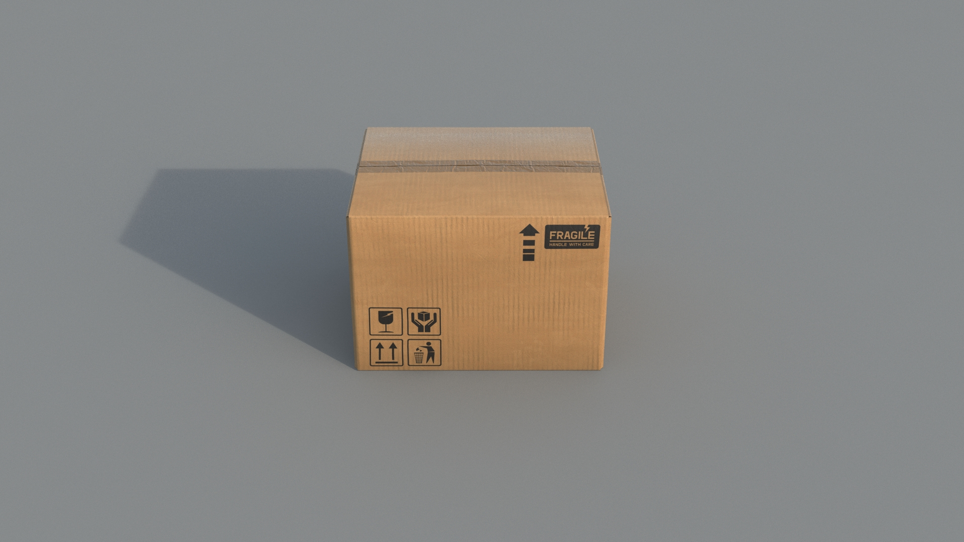 2 Cardboard Boxes New UHD 3D model - TurboSquid 2092862