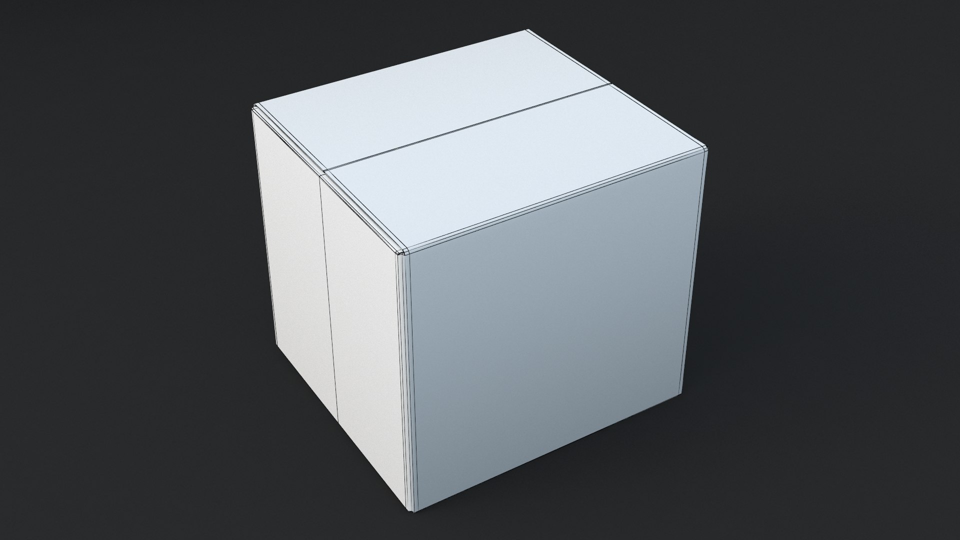 2 Cardboard Boxes New UHD 3D Model - TurboSquid 2092862