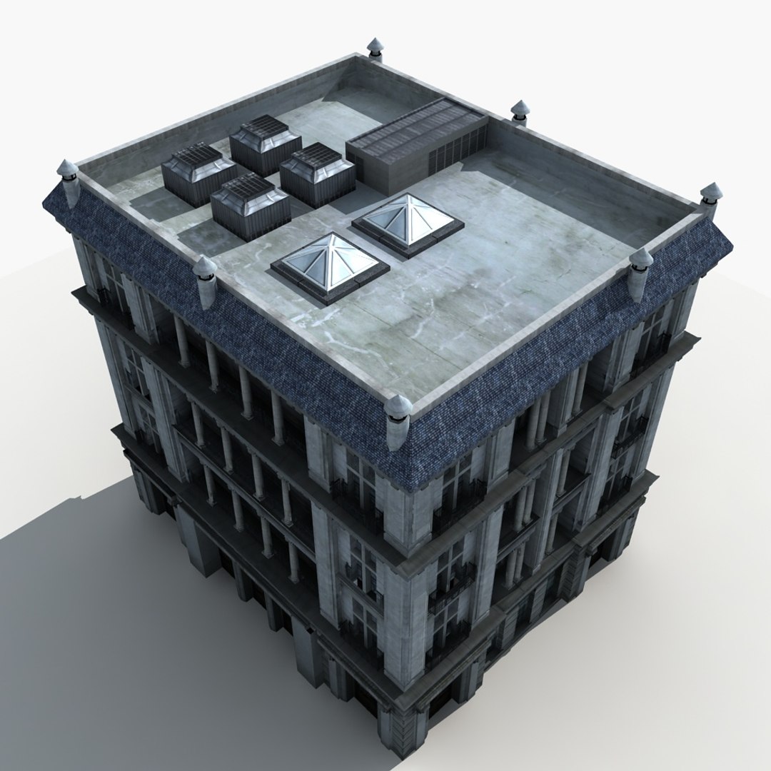 Old Building 3D Model - TurboSquid 1318996