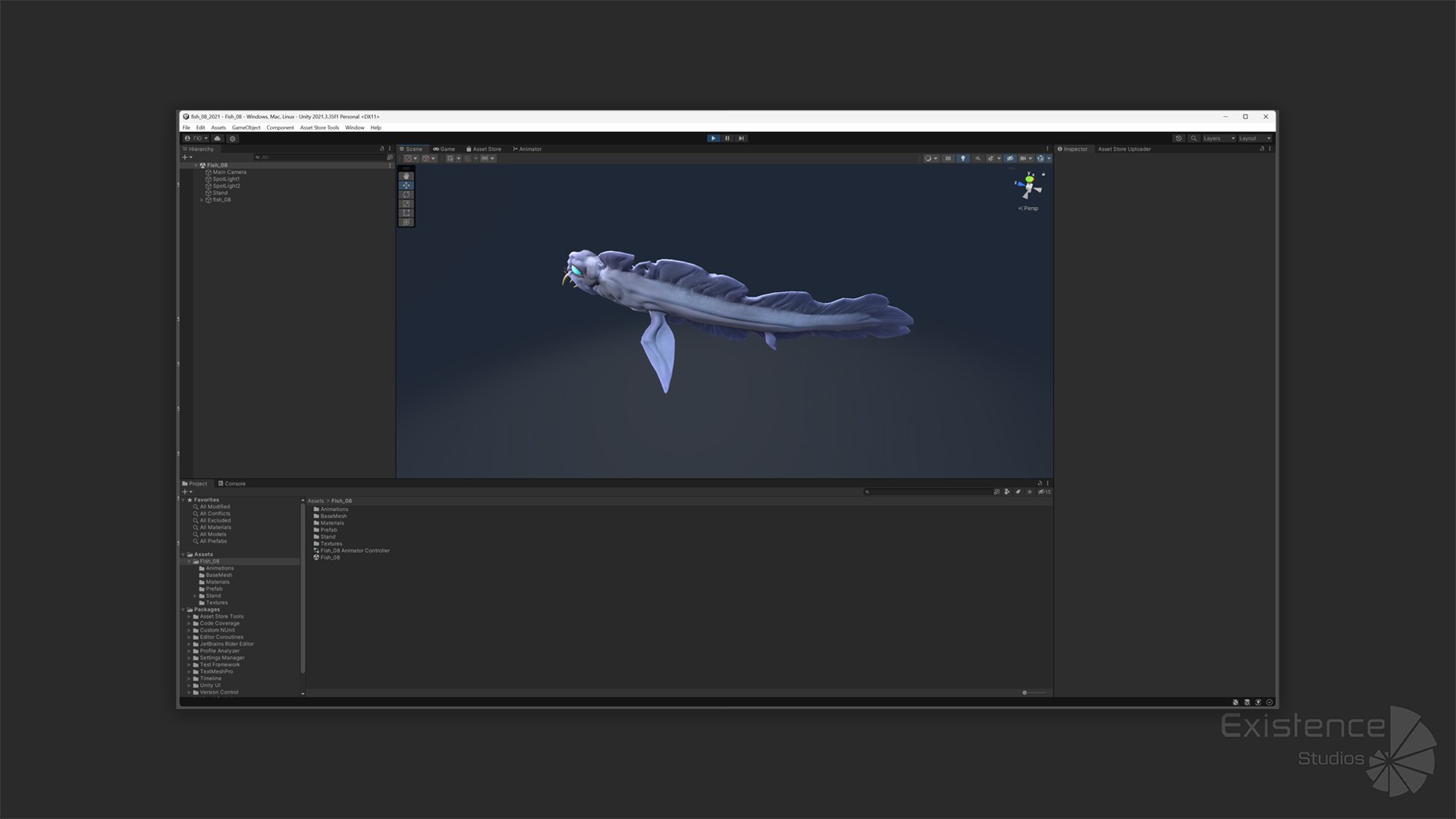 Fantasy Fish 08 - Aqua Life - Underwater Creature - 49 3D Model ...