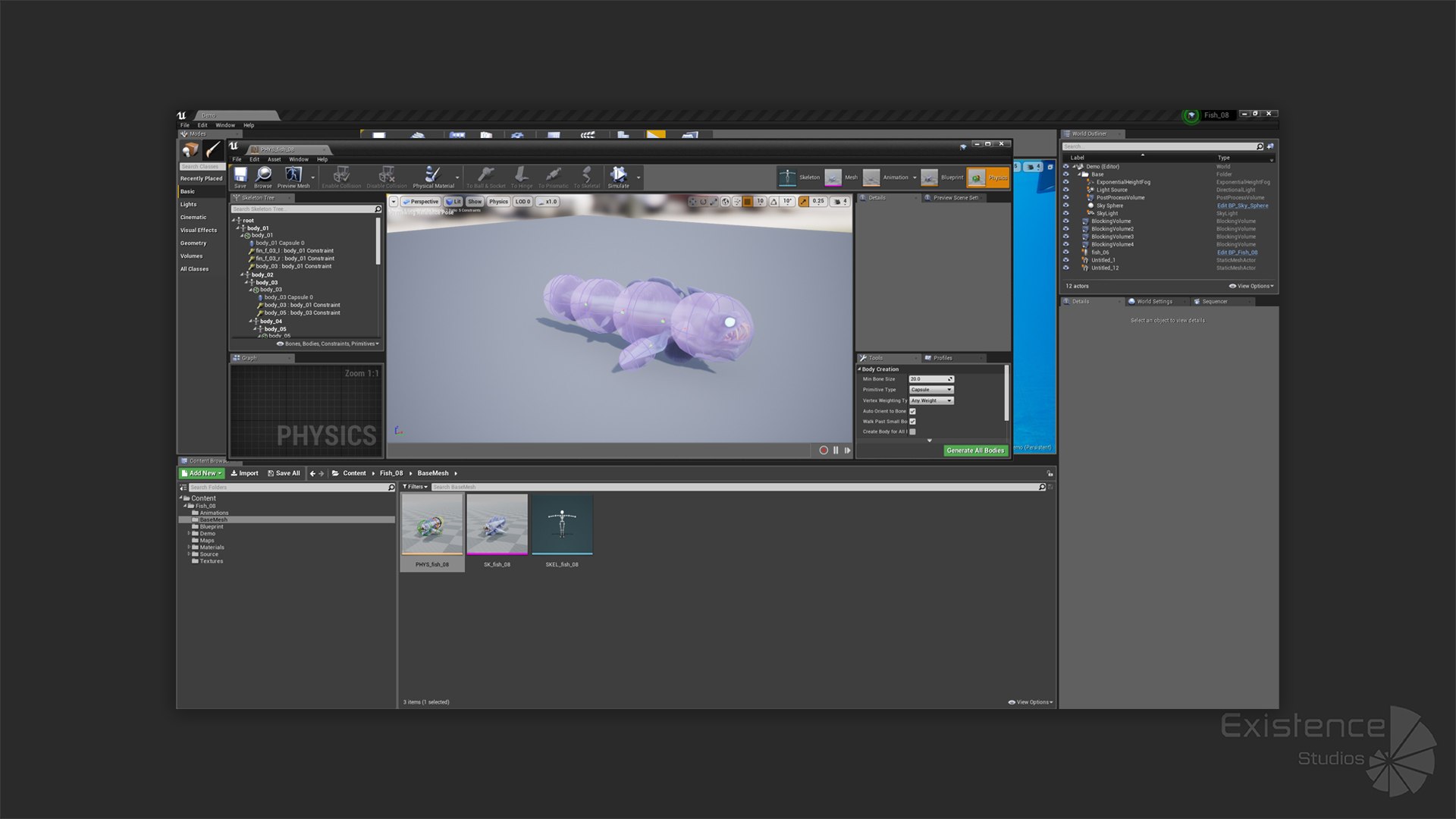 Fantasy Fish 08 - Aqua Life - Underwater Creature - 49 3D Model ...