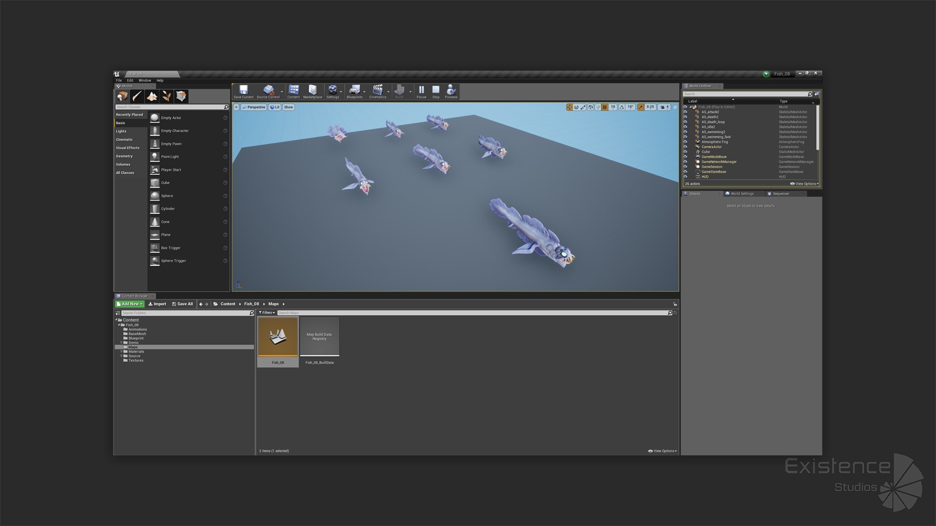 Fantasy Fish 08 - Aqua Life - Underwater Creature - 49 3D Model ...