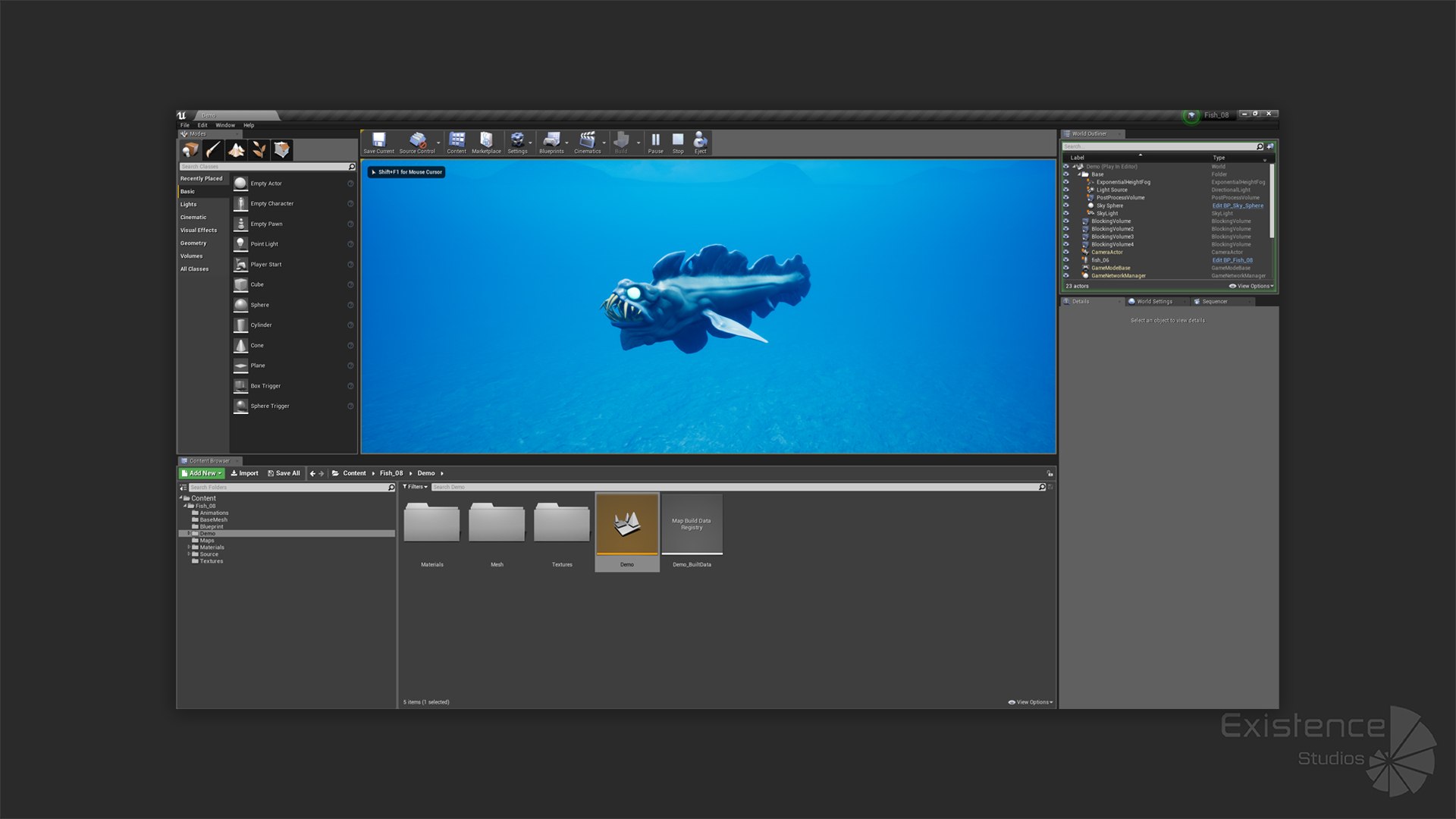 Fantasy Fish 08 - Aqua Life - Underwater Creature - 49 3D Model ...