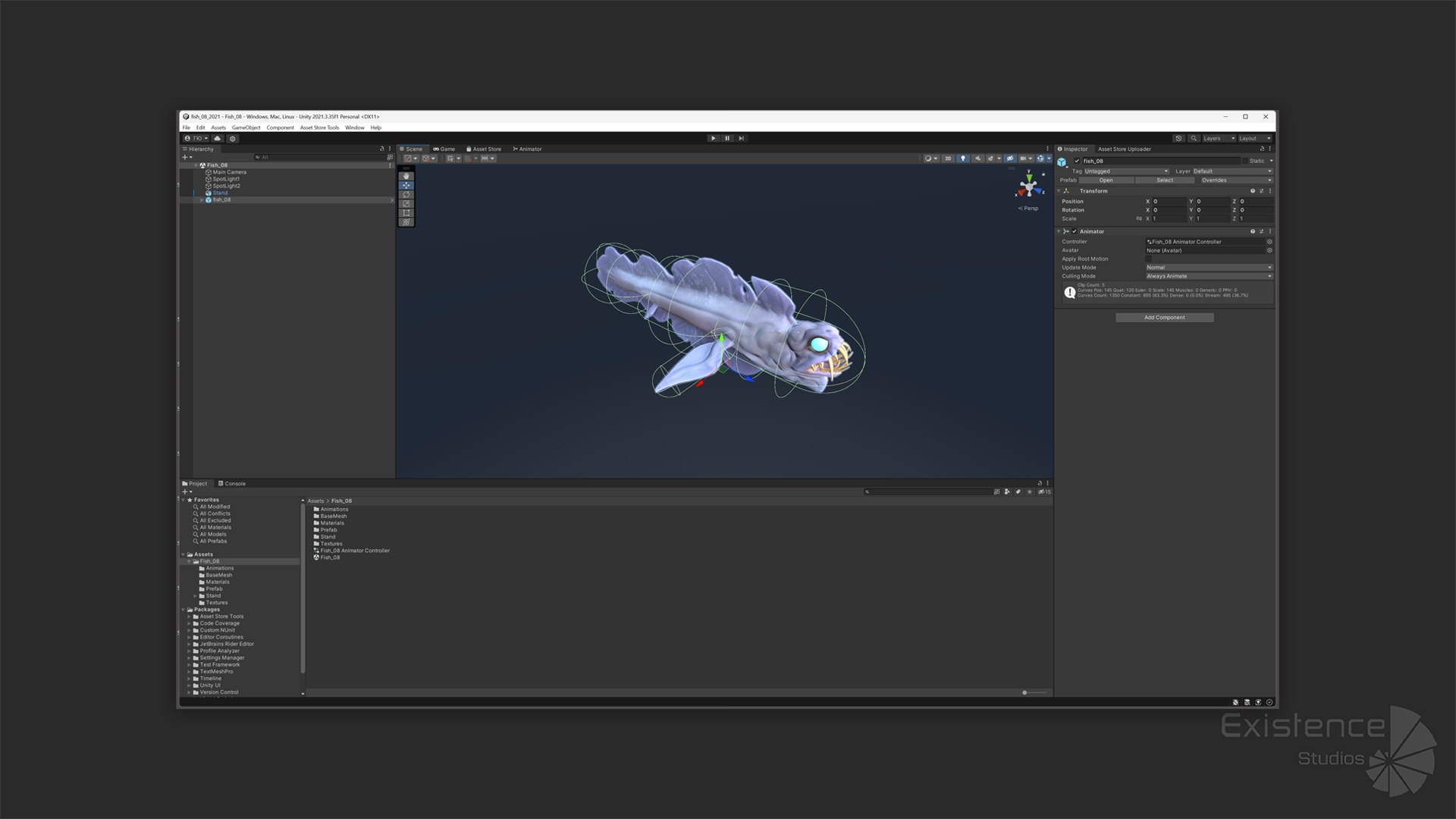 Fantasy Fish 08 - Aqua Life - Underwater Creature - 49 3D Model ...