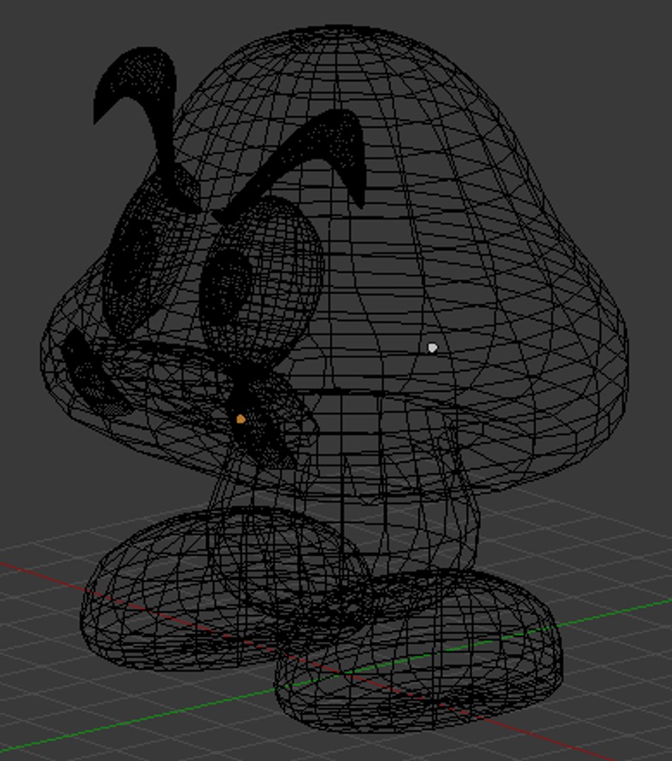 3d Goomba Super Mario