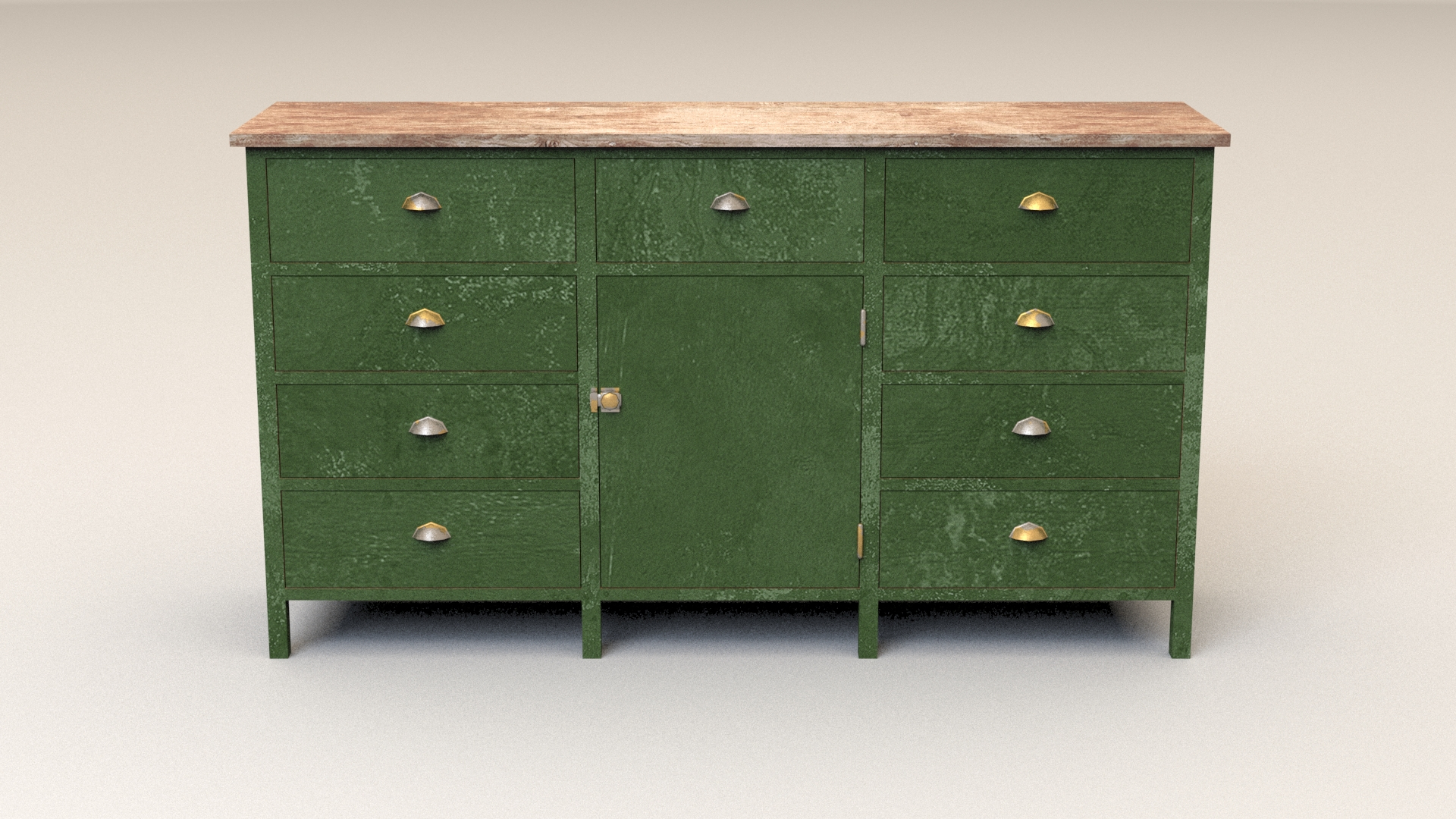 Vintage Chest Of Drawers 3D - TurboSquid 2121938