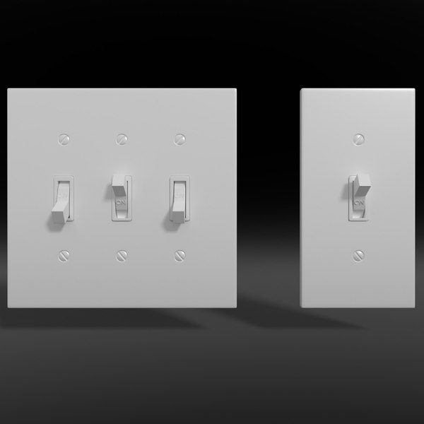Light Switch 3D Models for Download | TurboSquid