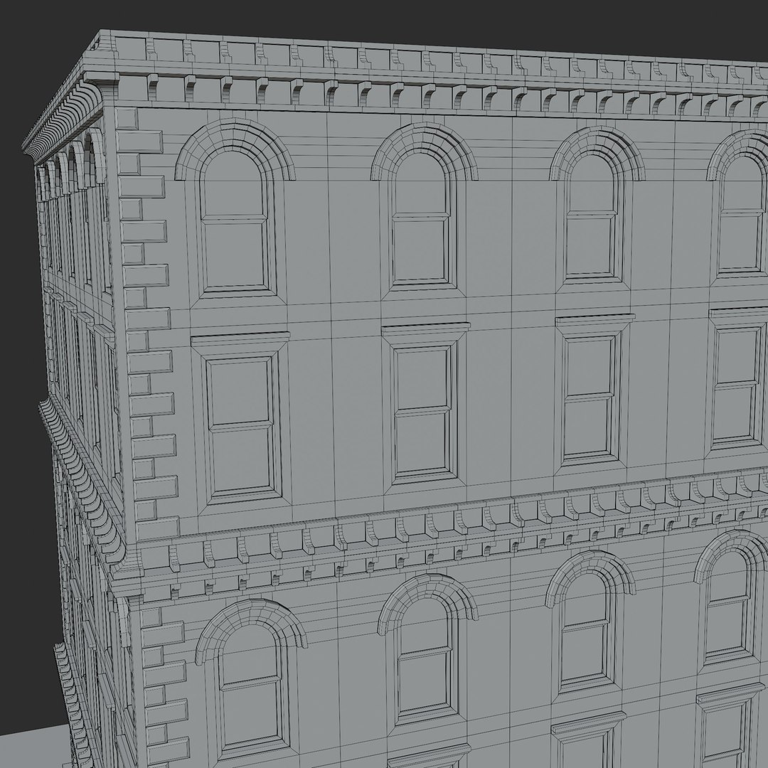 3D Building Base Mesh - TurboSquid 1757541