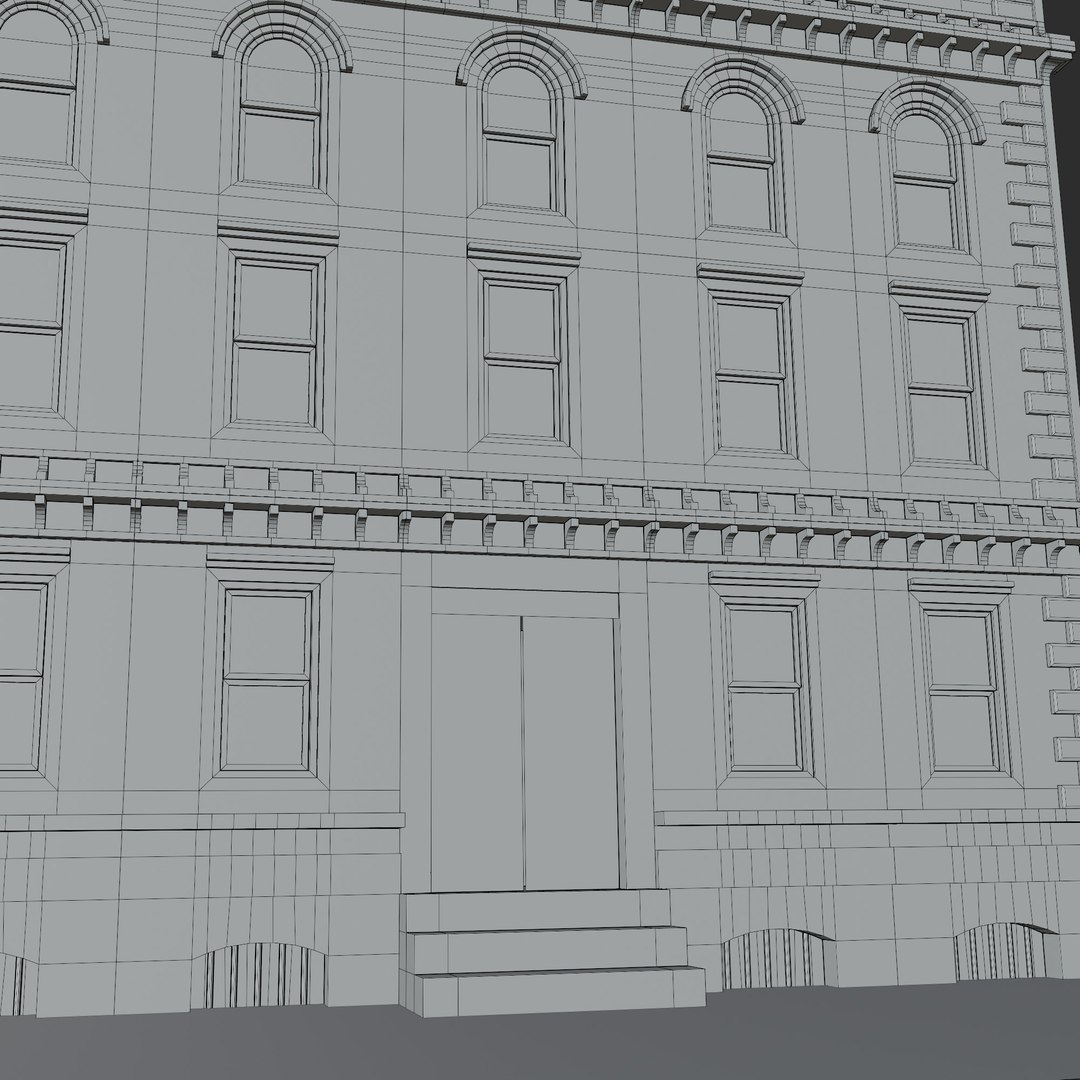 3D Building Base Mesh - TurboSquid 1757541