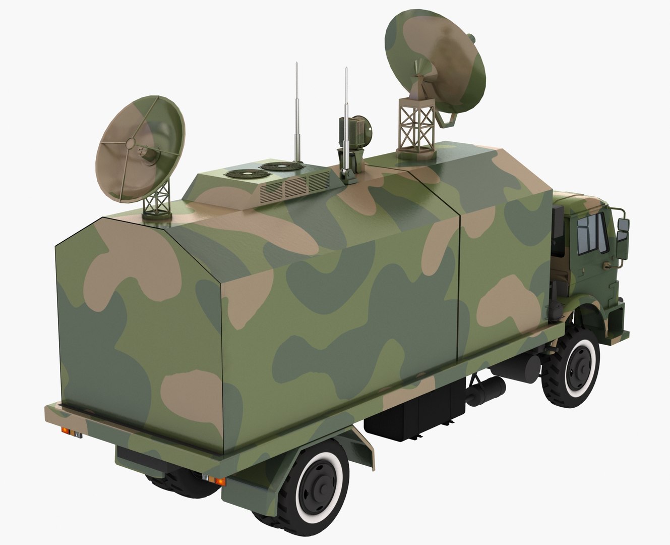 3D Command Vehicle - TurboSquid 1662822