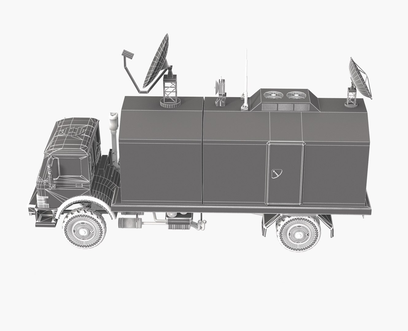 3D Command Vehicle - TurboSquid 1662822