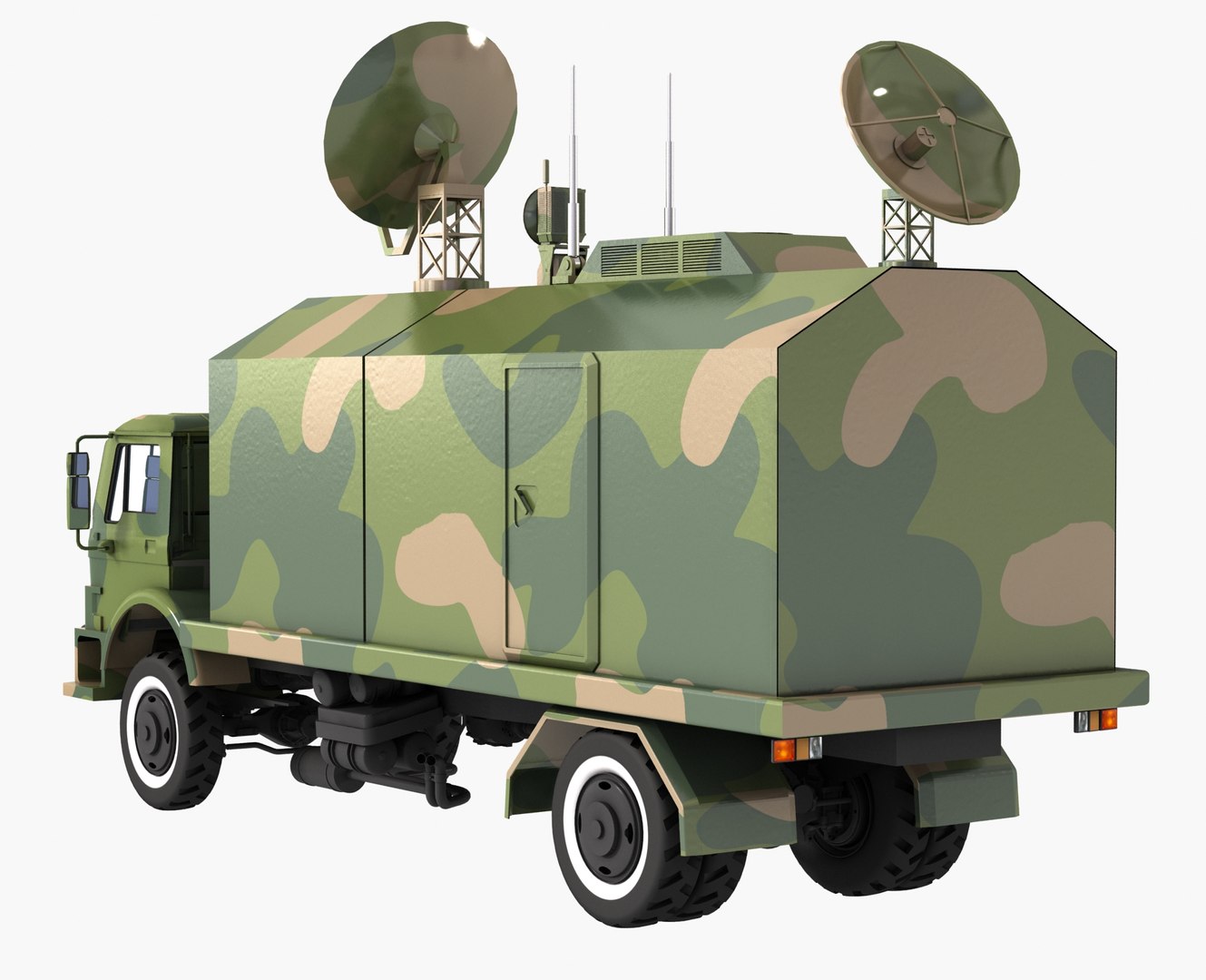 3D Command Vehicle - TurboSquid 1662822