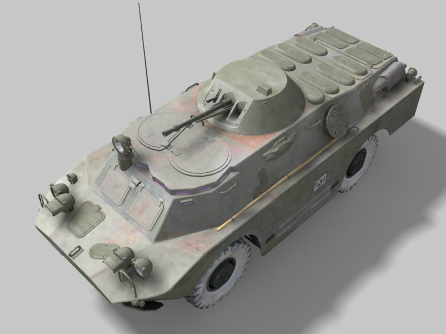 3ds Max Brdm Armored Reconnaissance